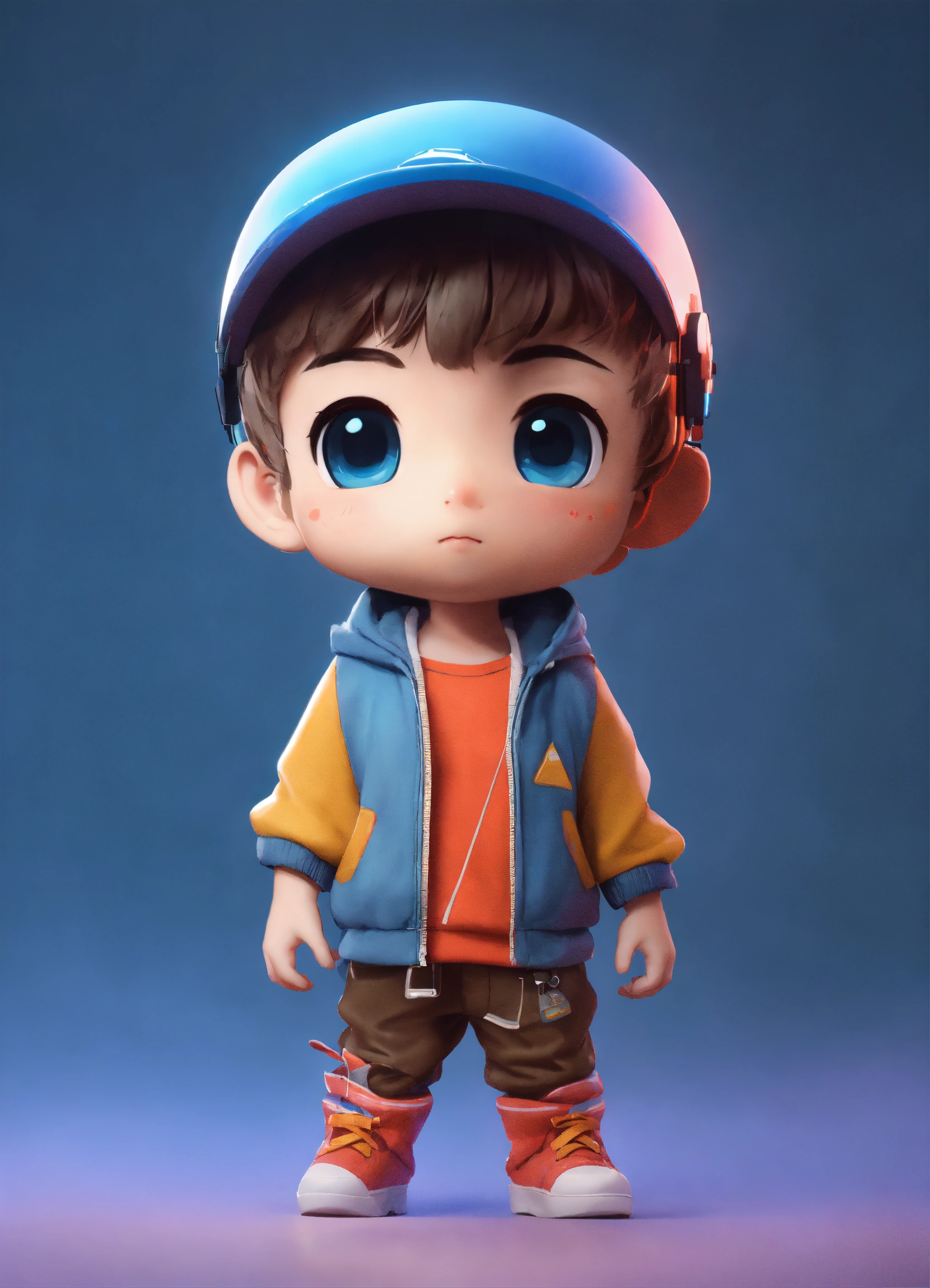 Lexica - 4d photographic image of full body image of a cute little ...