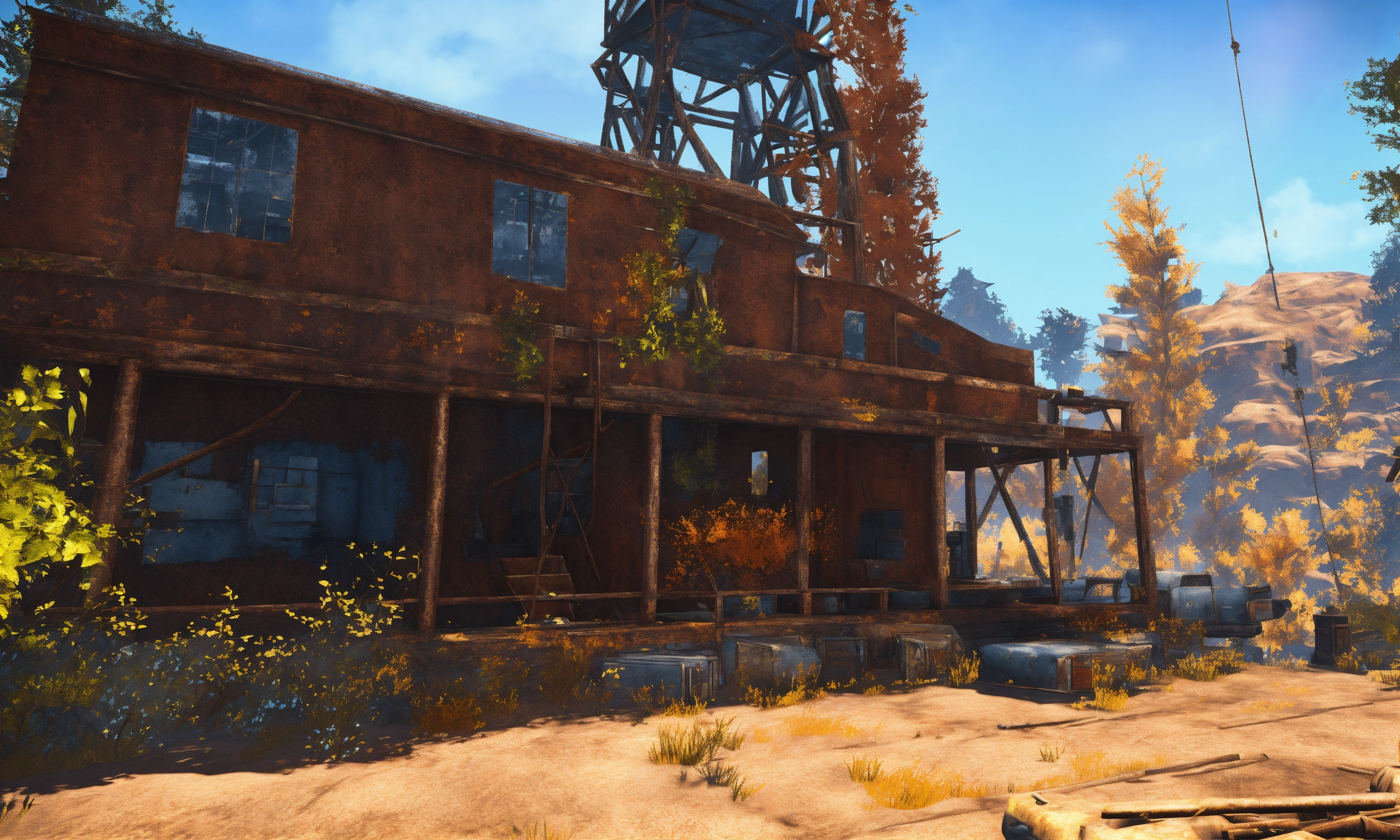 Lexica - Rust call of duty, blue sky