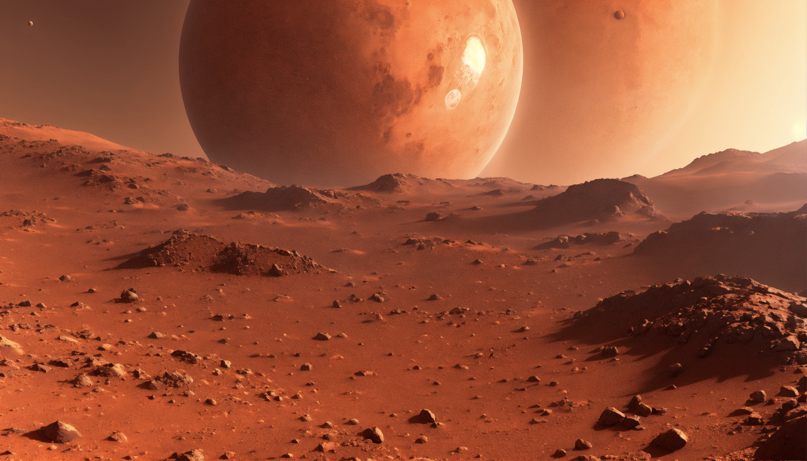Lexica - Produce an image of Mars planet. Ensure high resolution, 8k ...