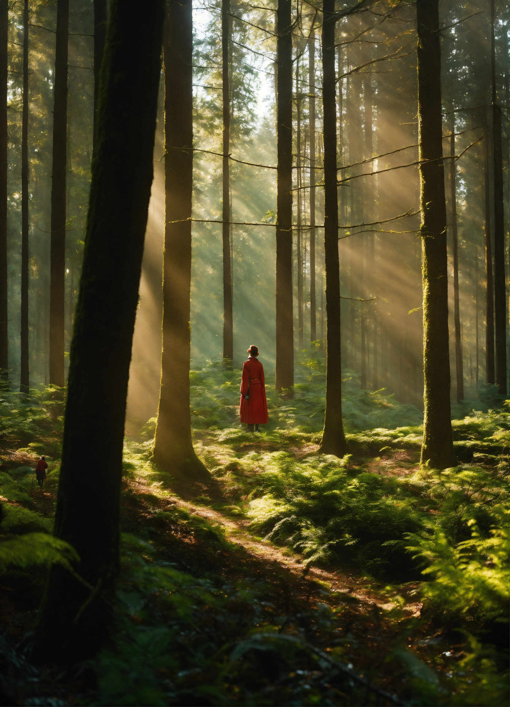 Lexica - Vfx movie scene vault of glass in the forest, natural lighting ...