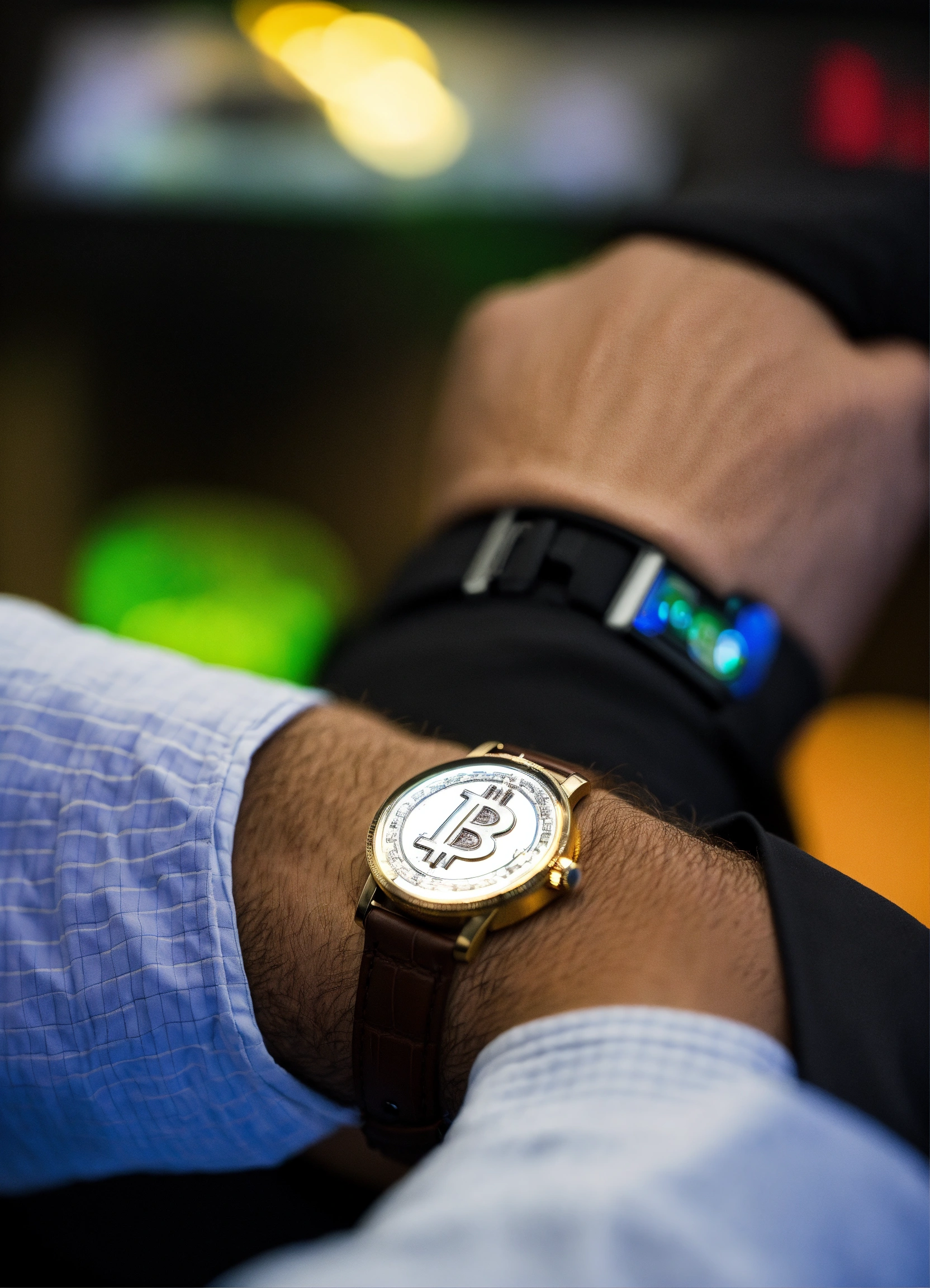 Lexica - A bitcoin watch on Larry Fink's wrist