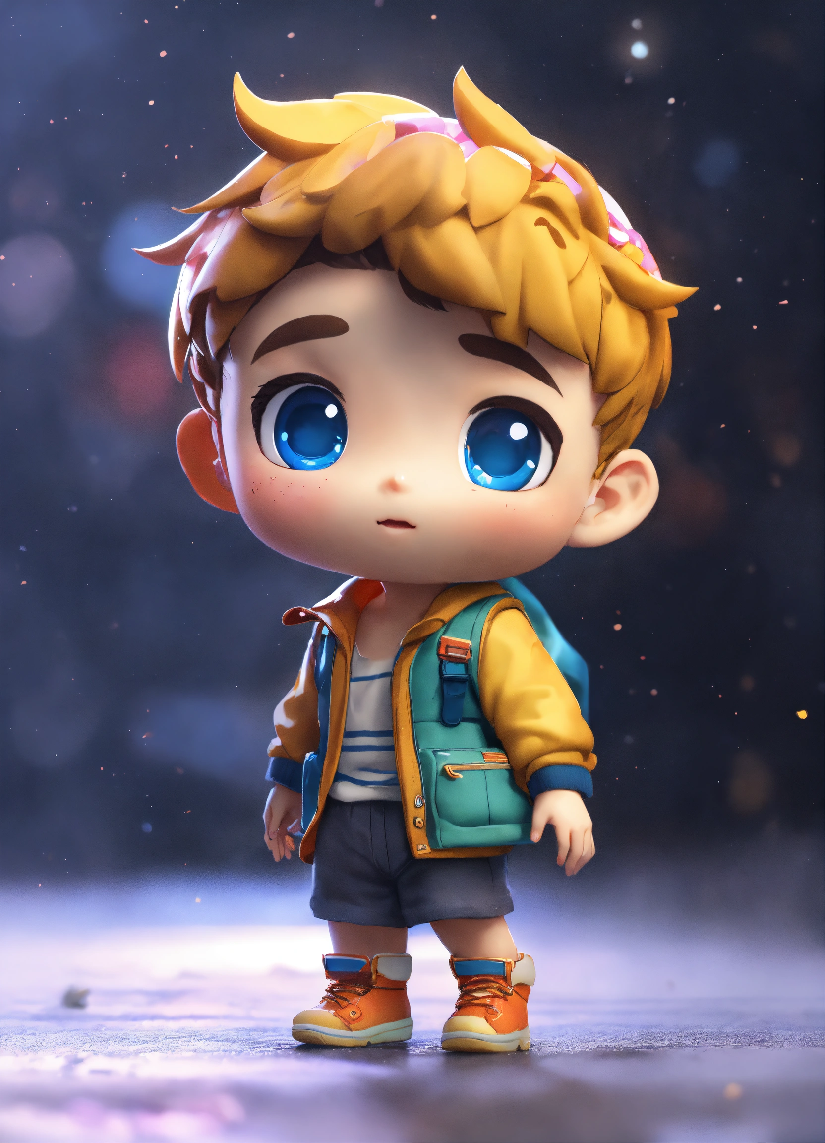 Lexica - 4d photographic image of full body image of a cute little ...