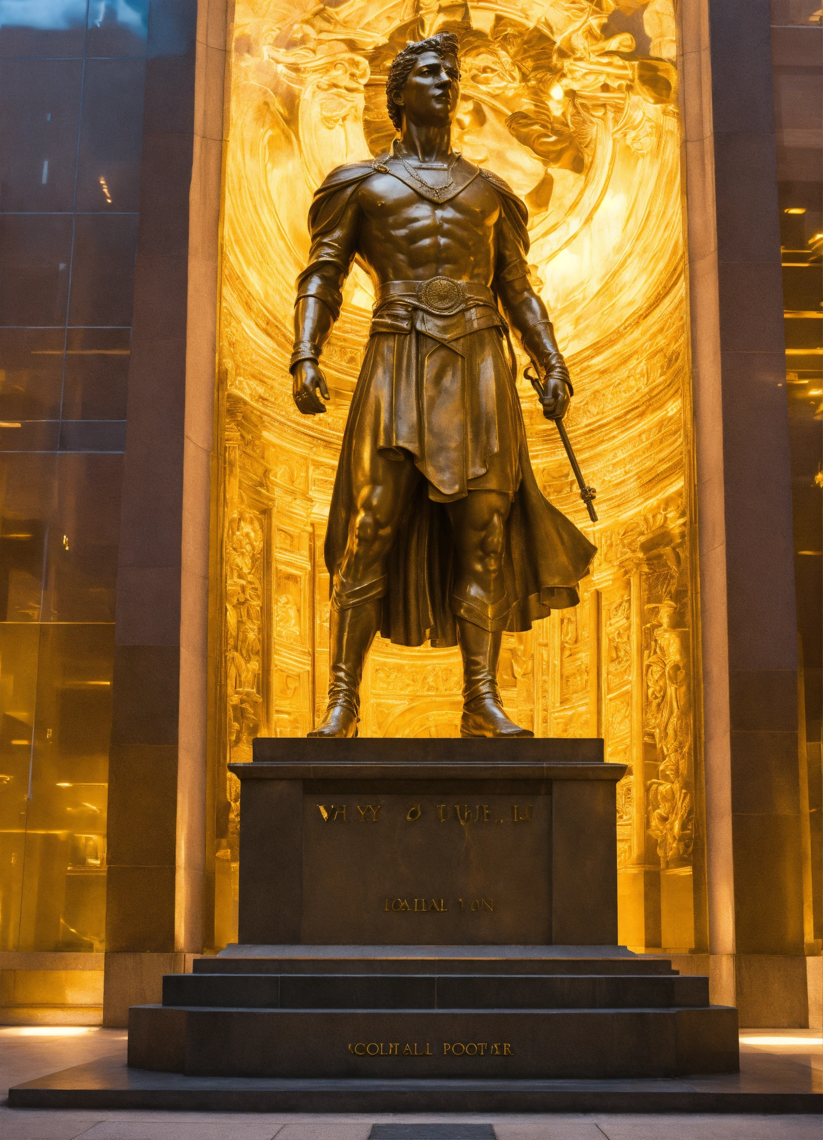 Lexica - Future statue