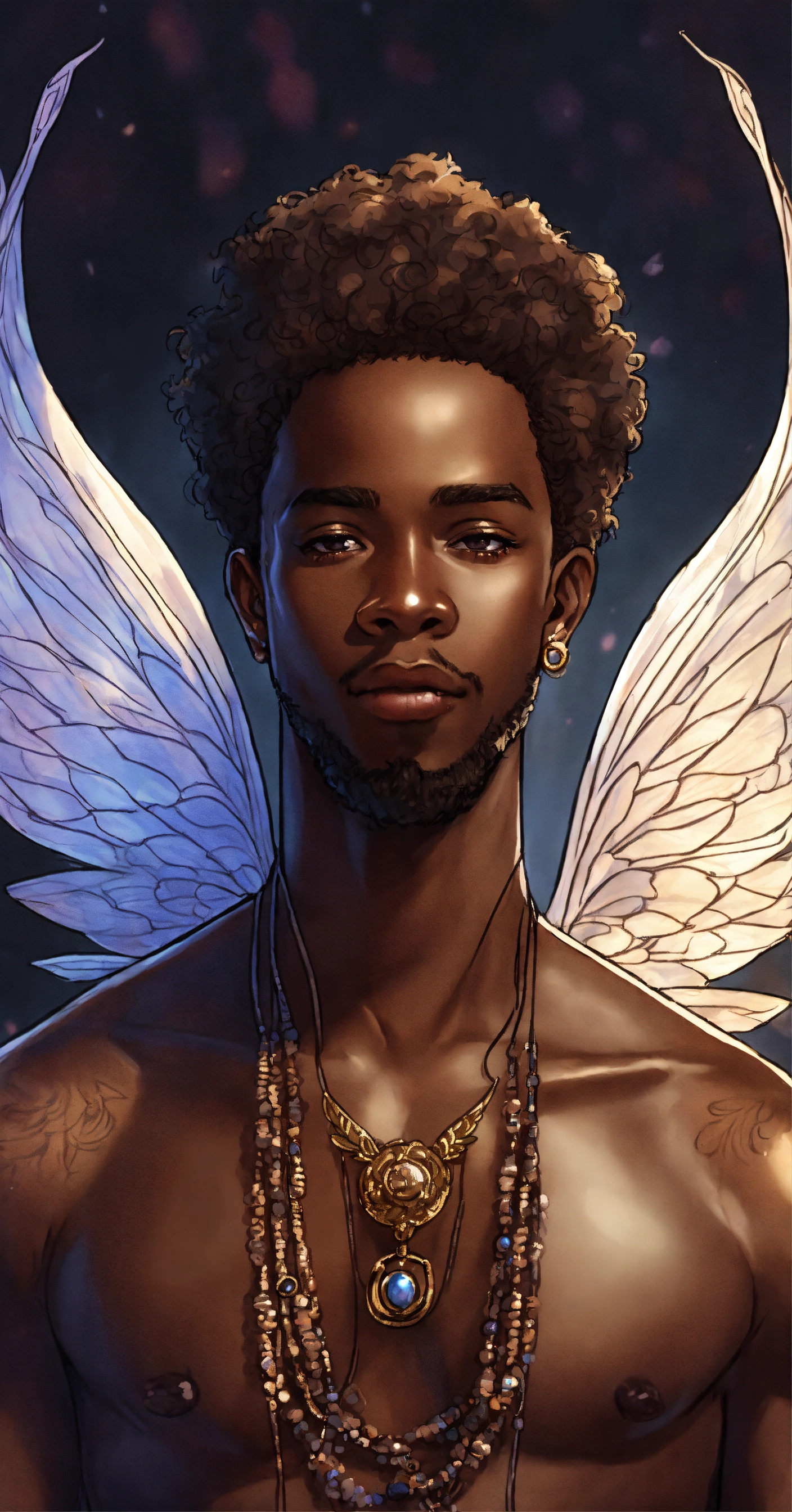 Lexica - Dark dark complexion Yoruba man. Realistic healthy glossy well ...