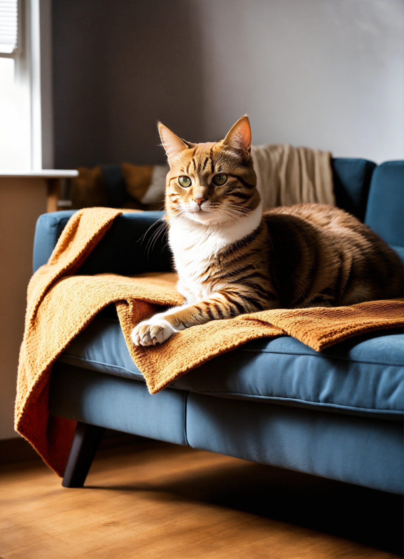 Lexica - SOFA Lumpy BLANKET IN FRONT OF THE SOFA SMALL TABLE ON THE ...