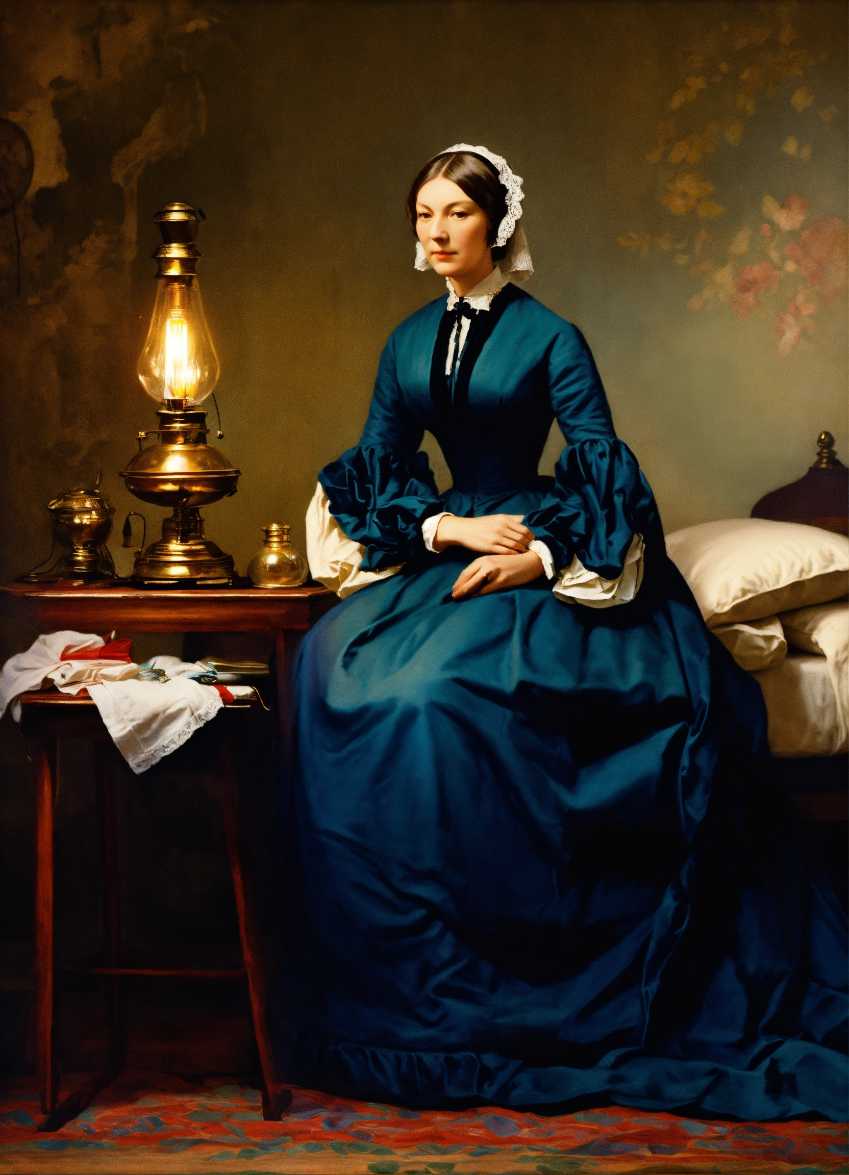Lexica - Florence nightingale, lady with the lamp