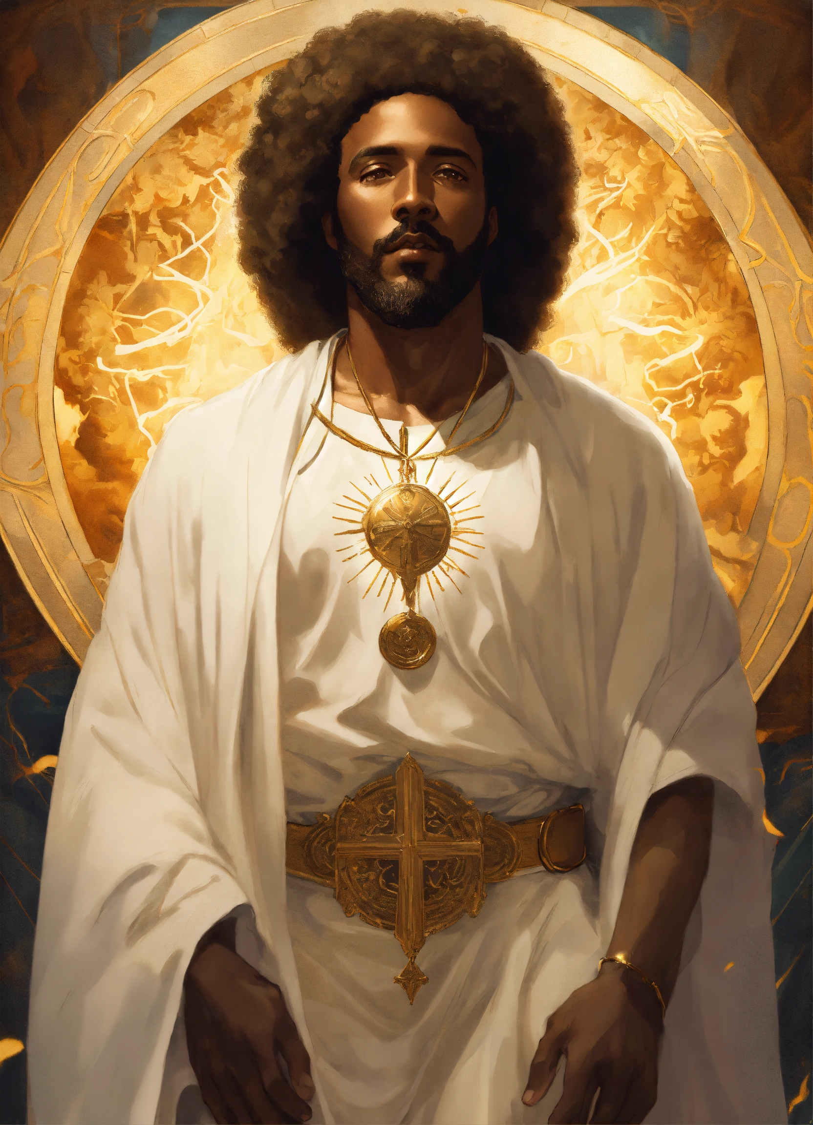 Lexica - Black christ like richard roundtree ultra realistic ...