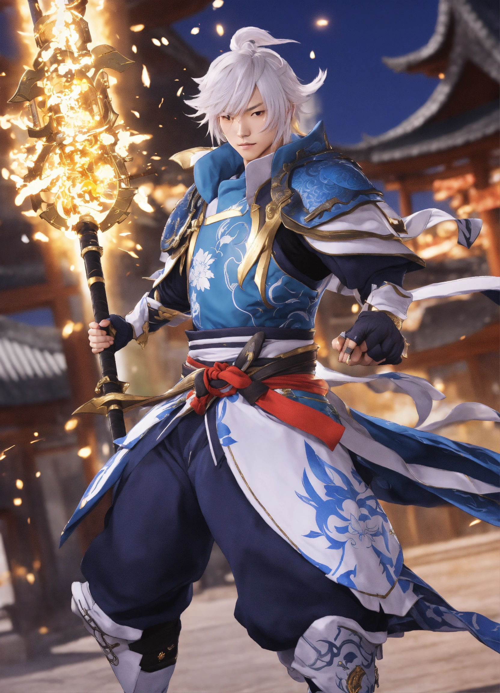 Lexica - Raiden shougun from genshin impact, whit heer weapon ...