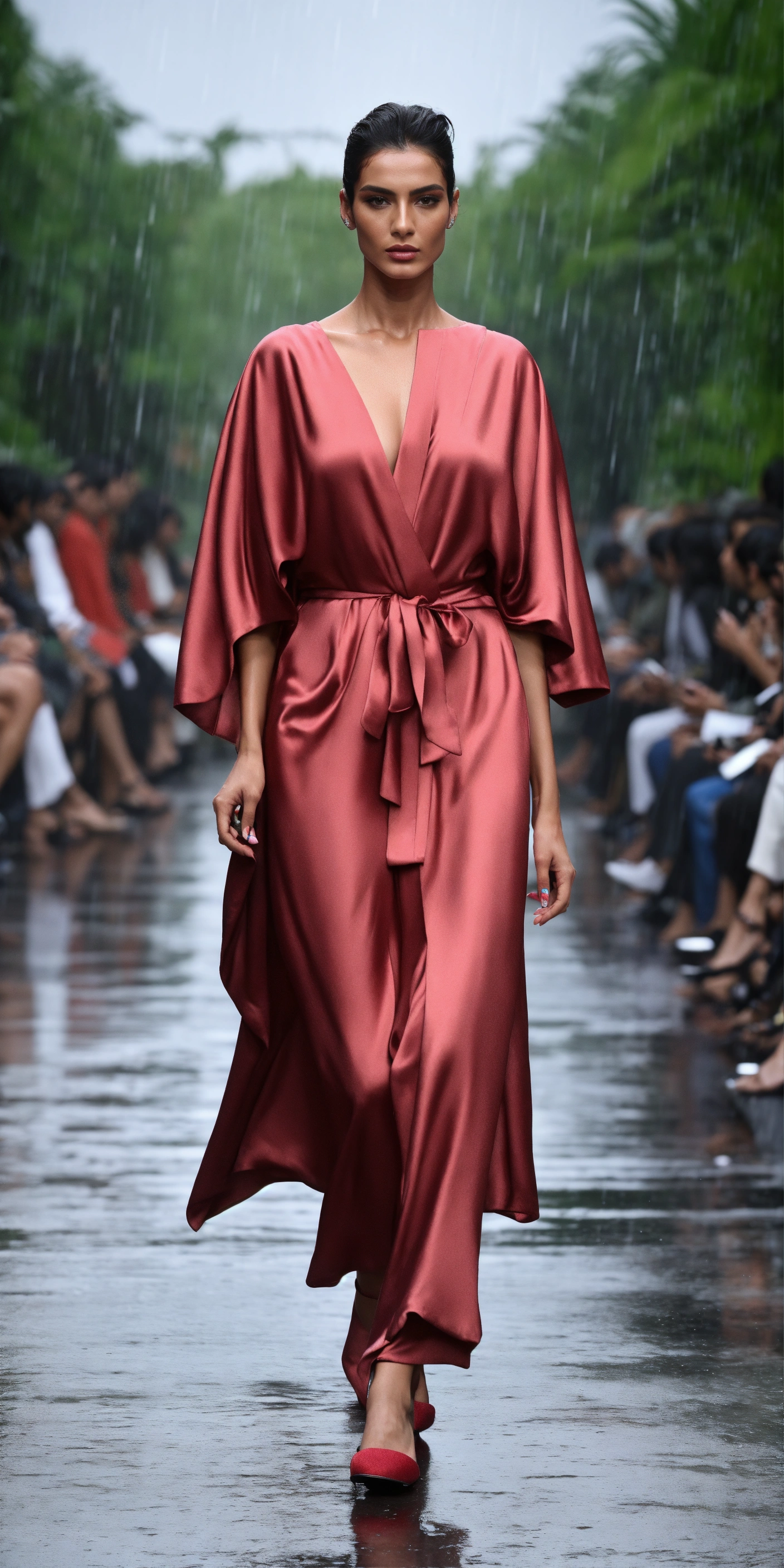 Lexica - 3d realistic photo of fierce italian model wearing dolman ...