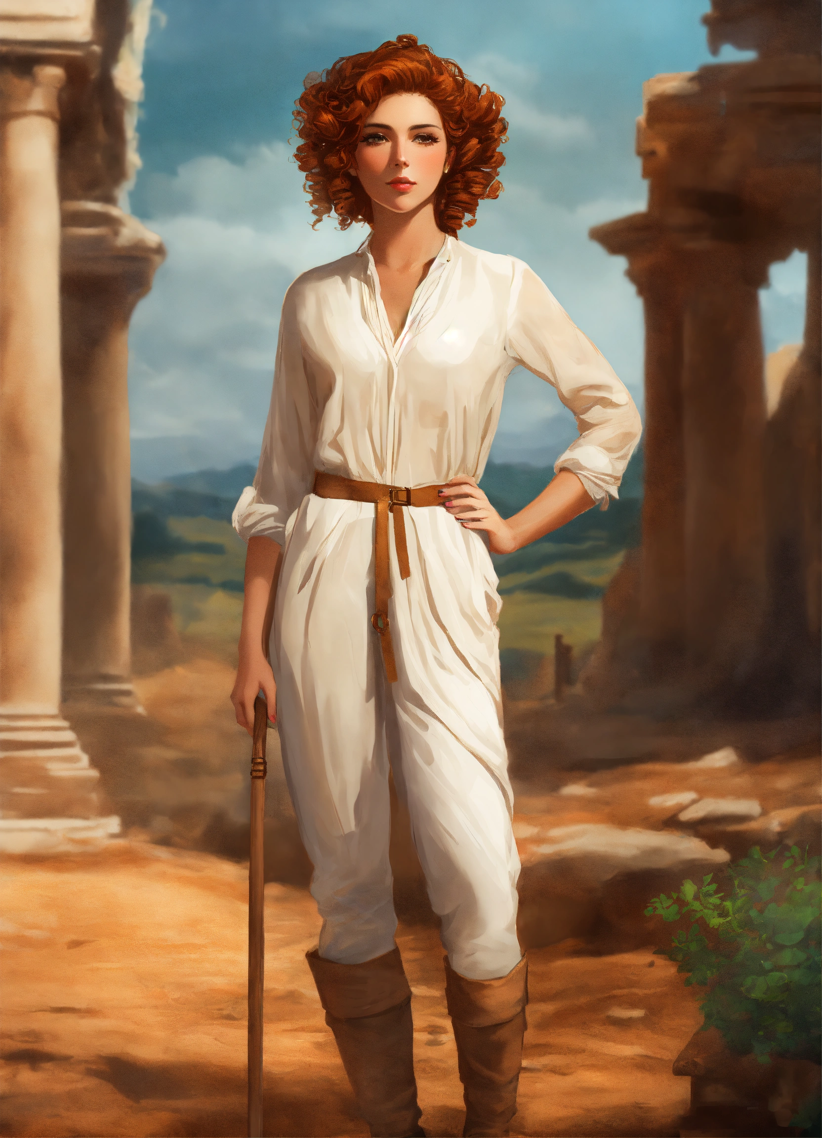 Lexica - Digital art portrait of a beautiful, rich British aristocrat ...