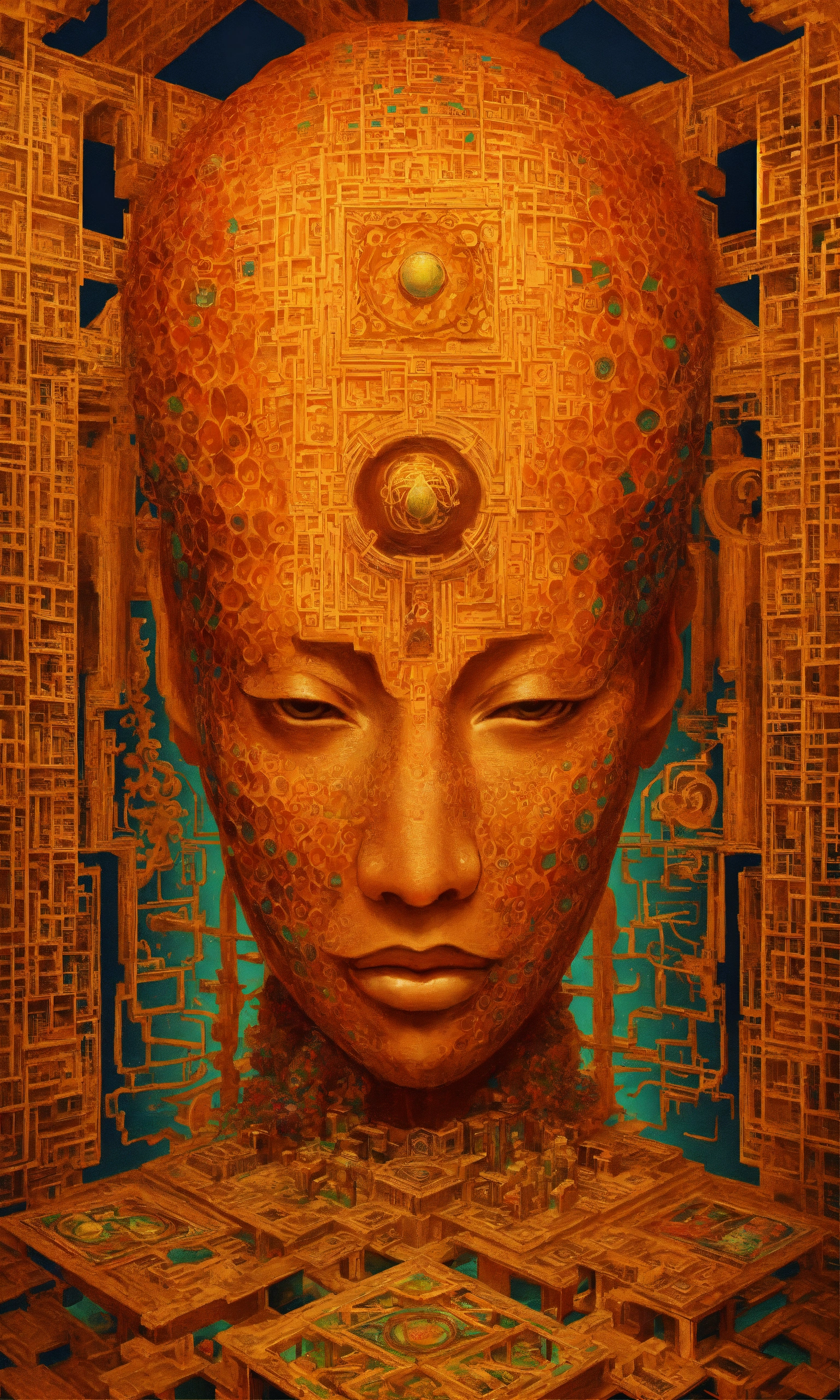 Lexica - Taoist monk octopus tesseract body fractal three point ...