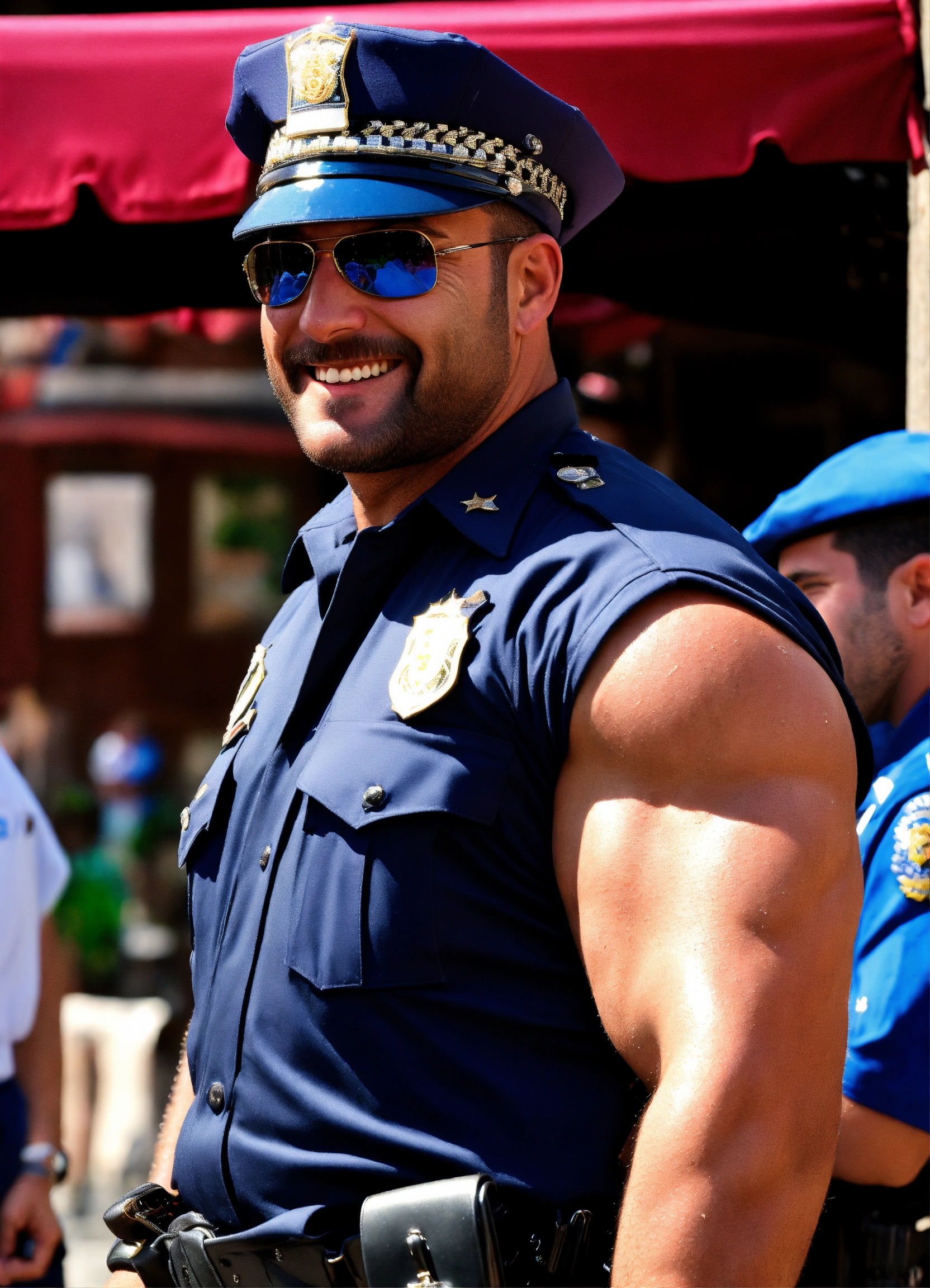 Lexica - Sweaty shiny Handsome Italian Cop from the Bronx, Joe Menano ...