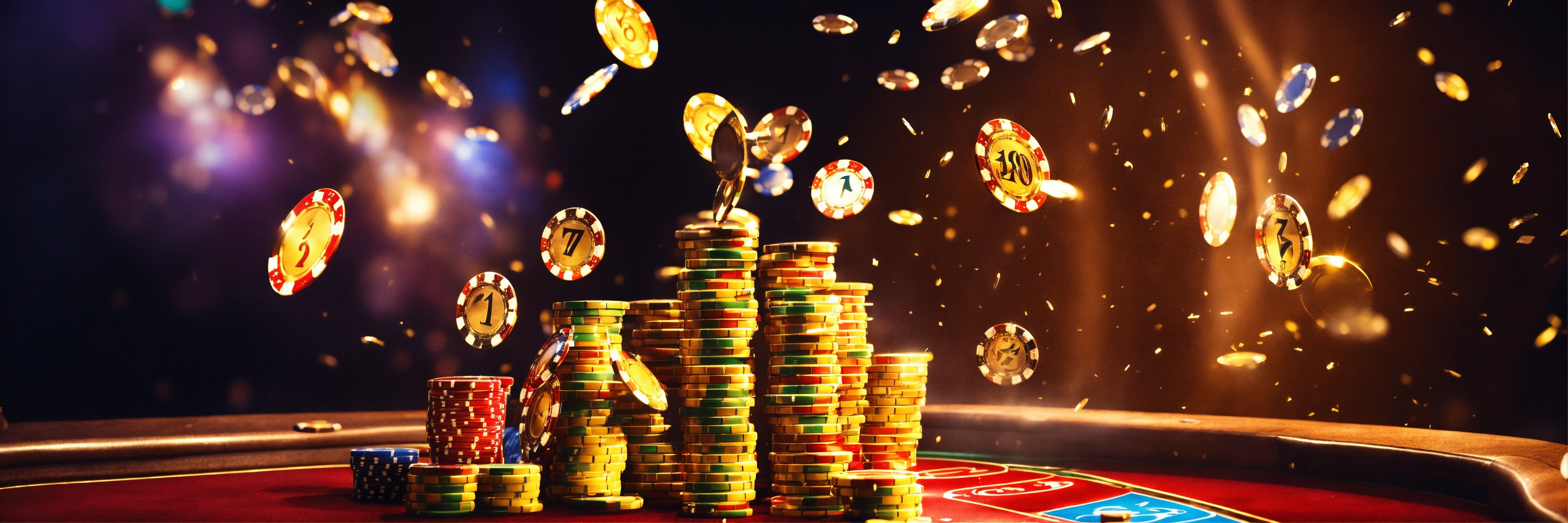 Lexica - Gold roulette table and woman at the roulette table, playing ...