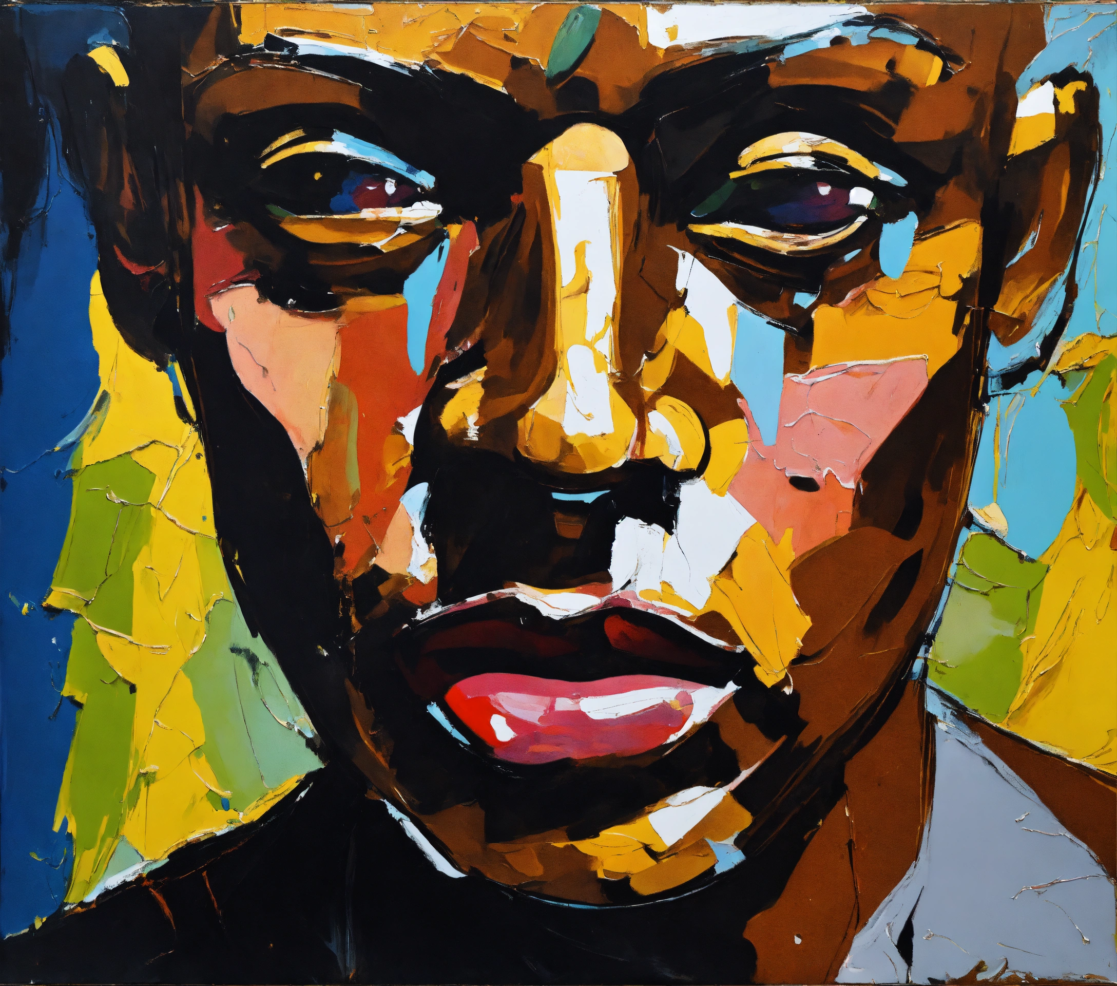 Lexica - Henry Taylor (artist) abstract expressionism, detailed ...