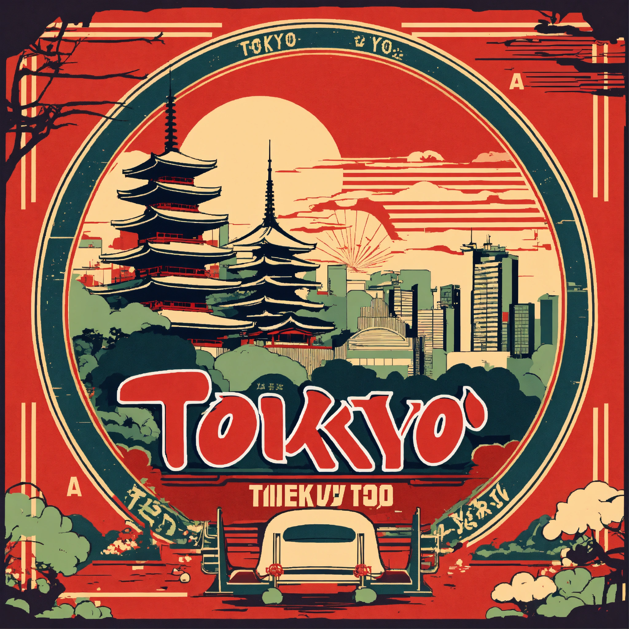 Lexica - Tokyo slogan, japanese vintage, retro, vector, t-shirt design ...