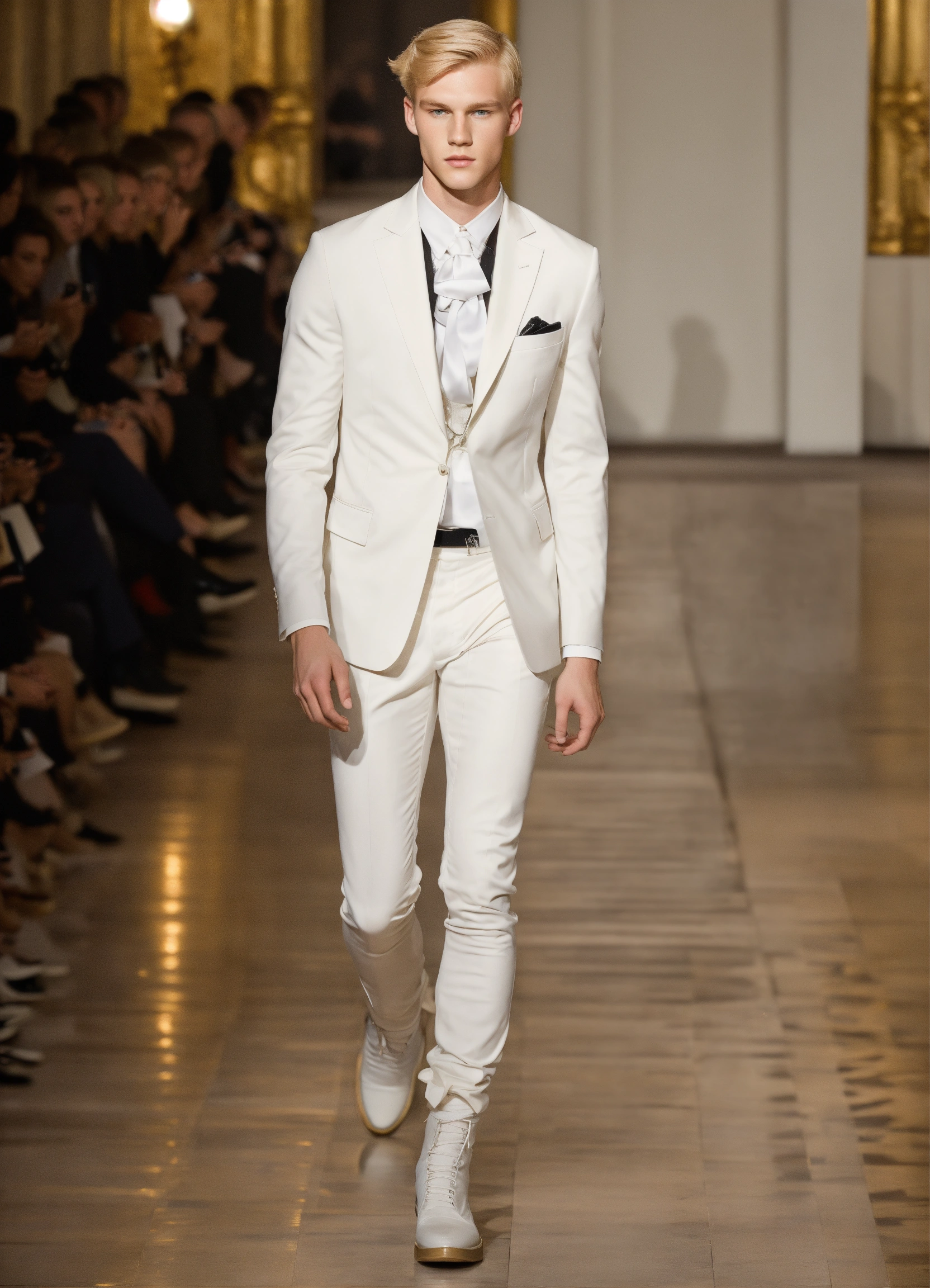 Lexica A Full Body Portrait Of A Pale Blonde Young Man Male Fashion