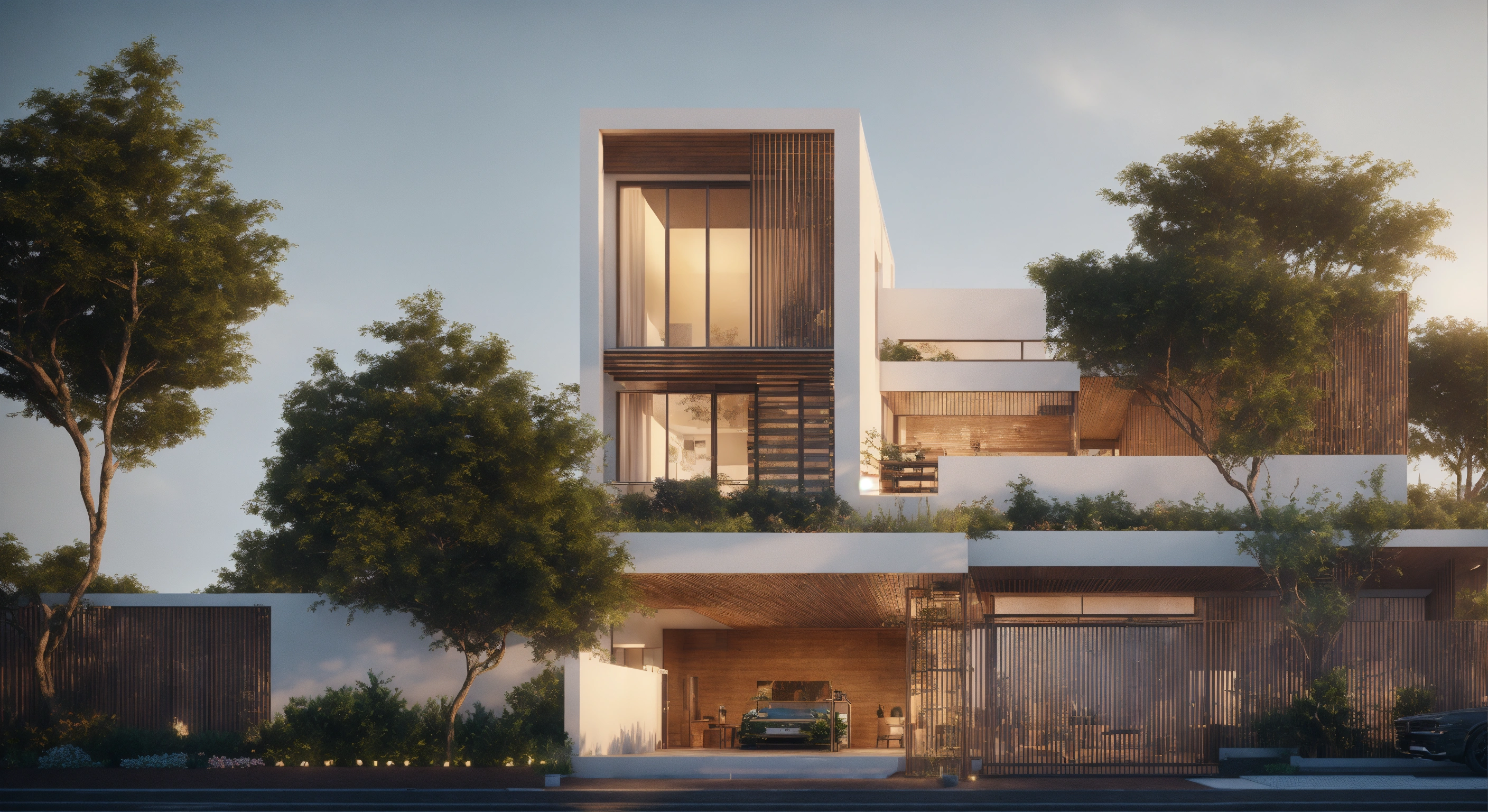 Lexica - Classic house, minimalist house design and clean look ...