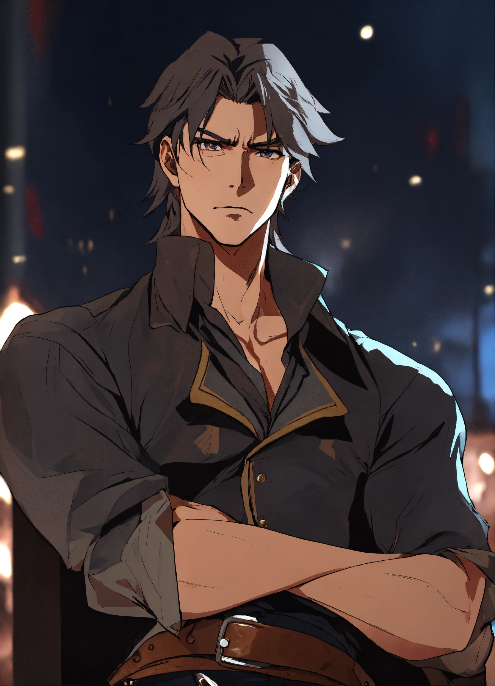Lexica - Handsome male, wild west, portrait, trending pixiv fanboxe, 4k ...