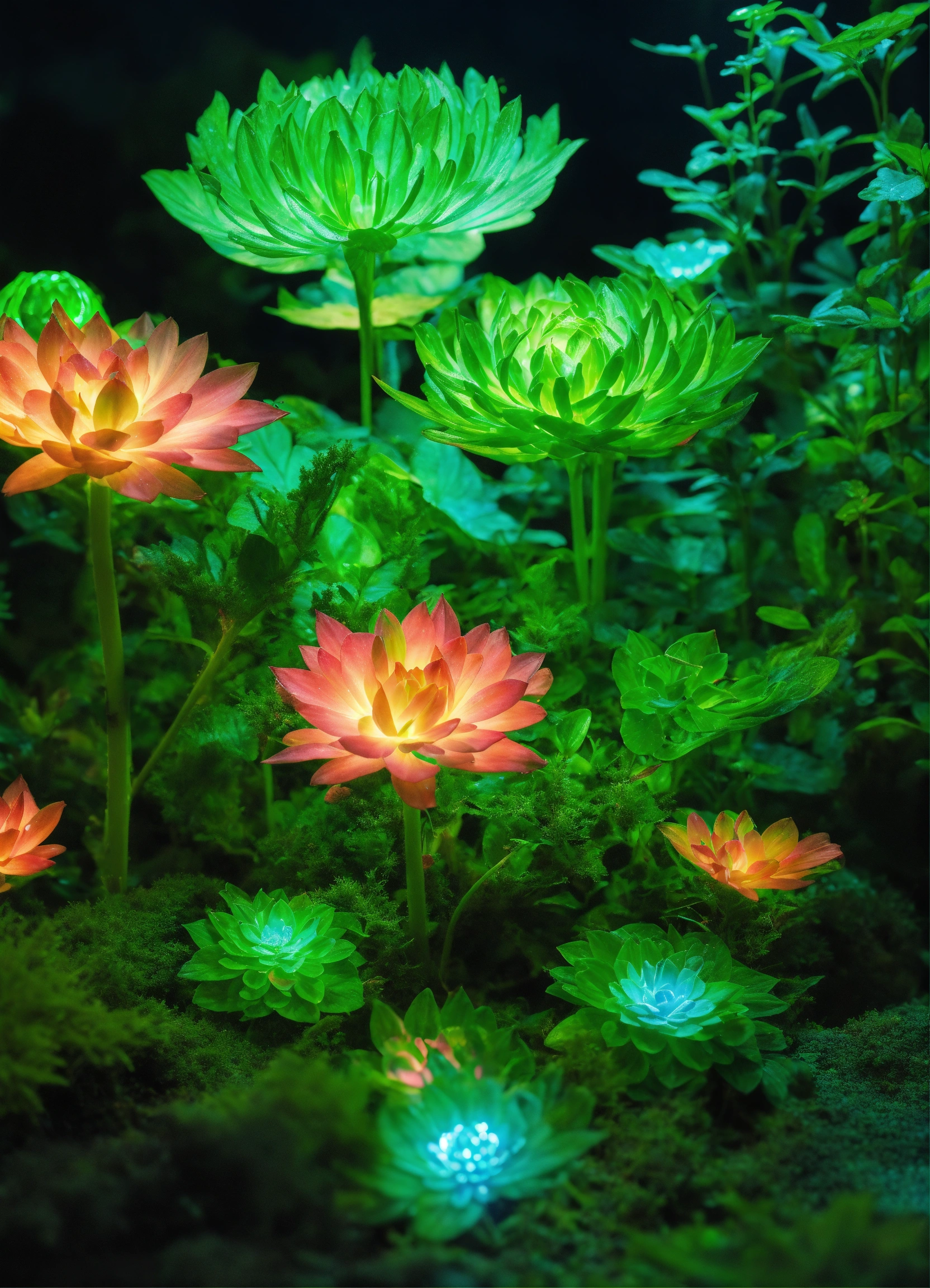 Lexica - Bio luminous plants fantasy