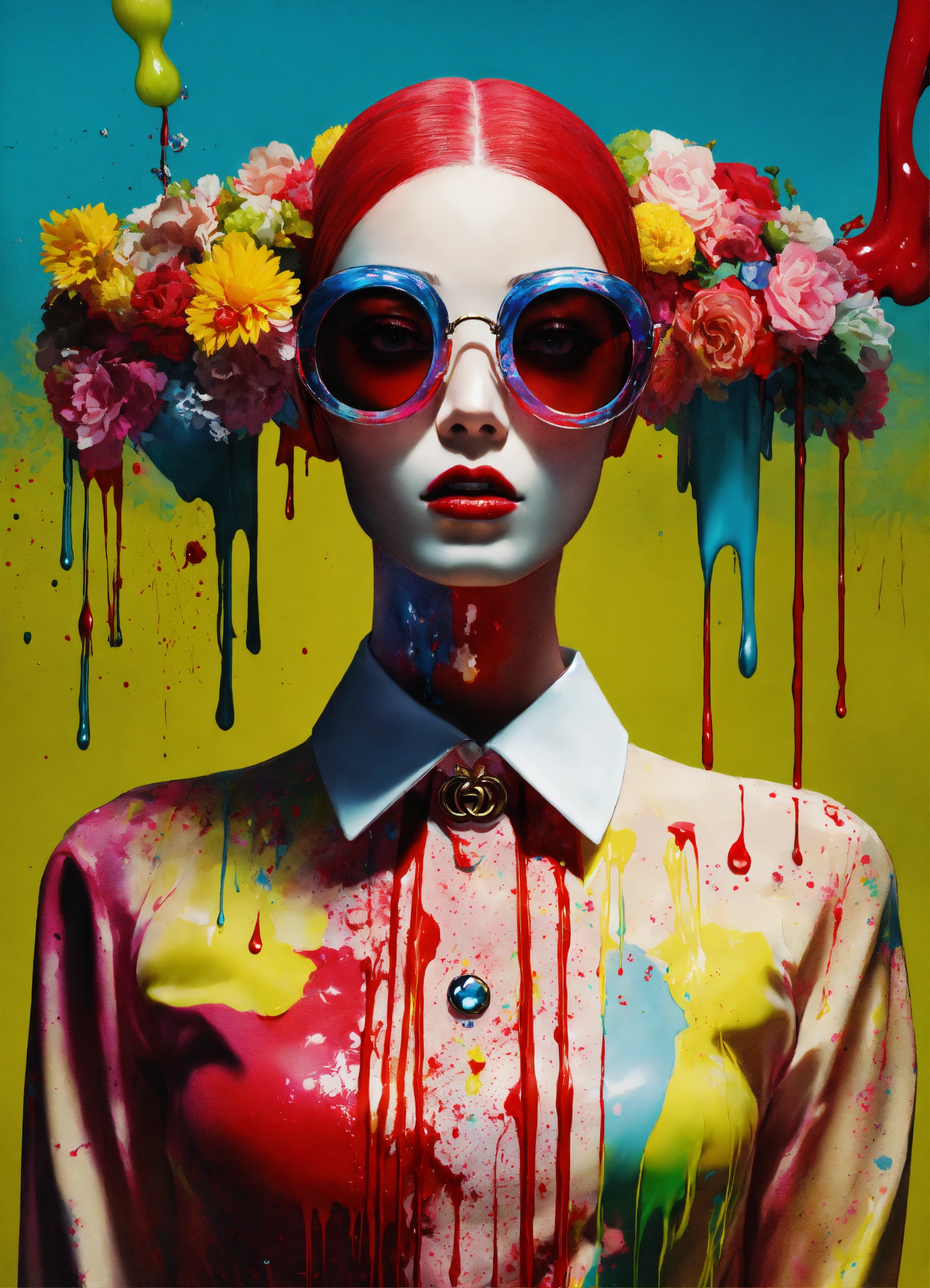 Lexica - Front portrait Photography, transparent porcelain Dark Vador ...