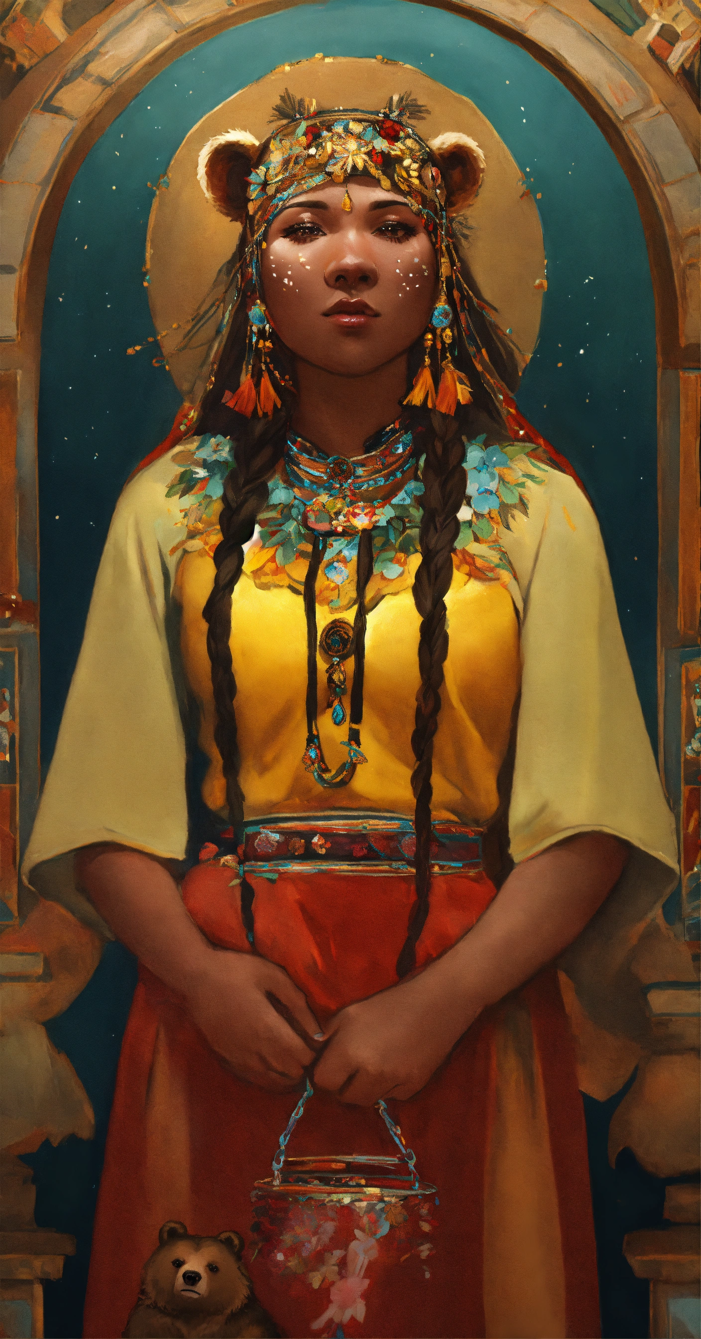 Lexica - A bear woman