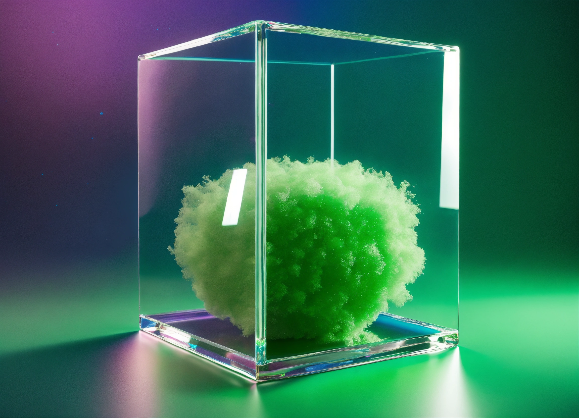 Lexica - Cube, 4k, cloud inside cube!, glass cube, iridescent, studio ...