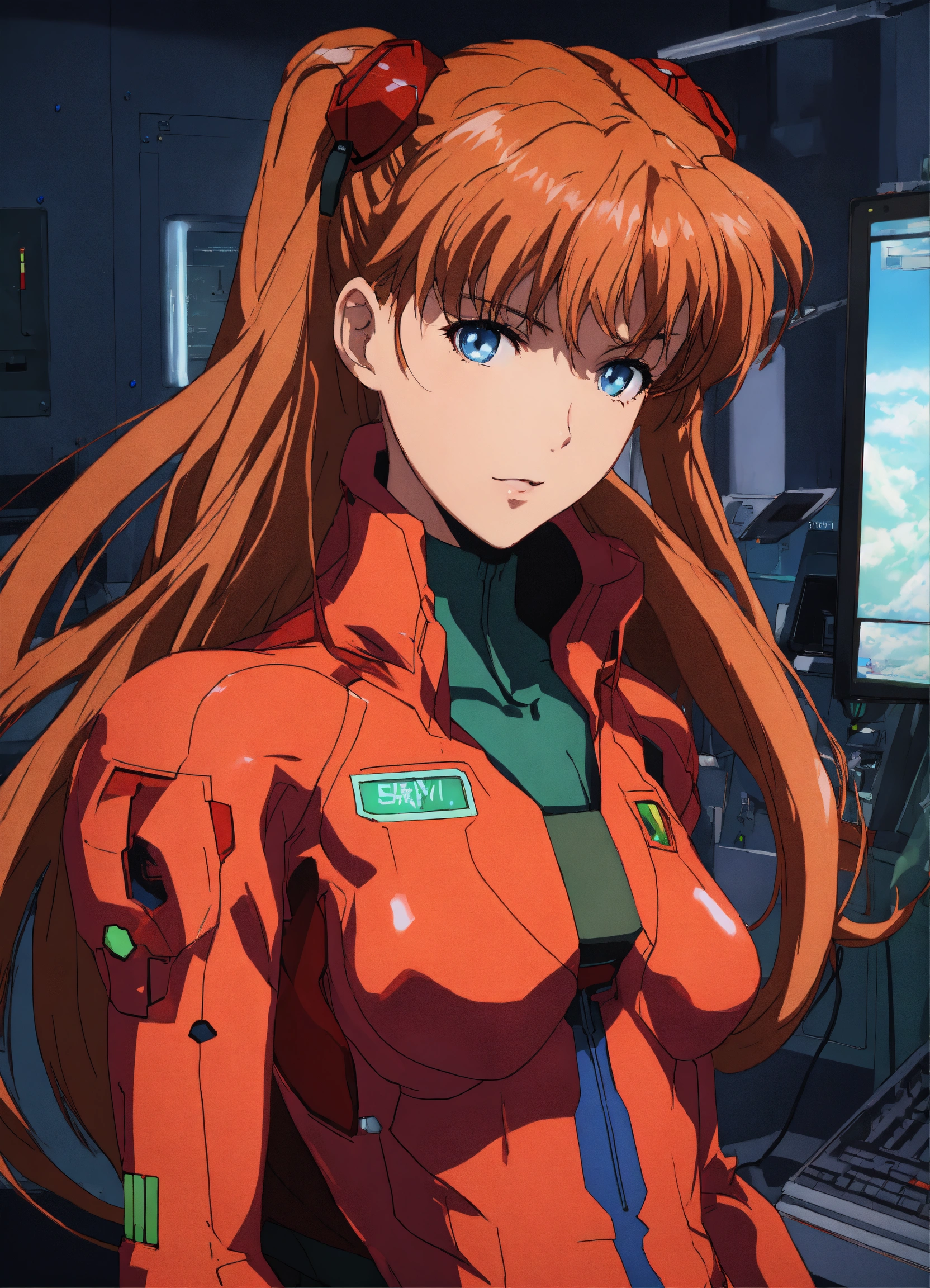 Lexica - Portrait of Asuka Langley Soryu from Neon Genesis Evangelion ...
