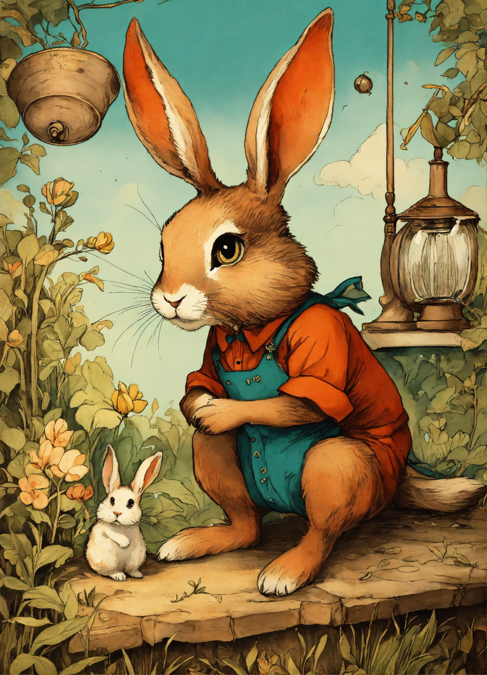 Lexica - Old-style ink illustrations reminiscent of antique picture ...