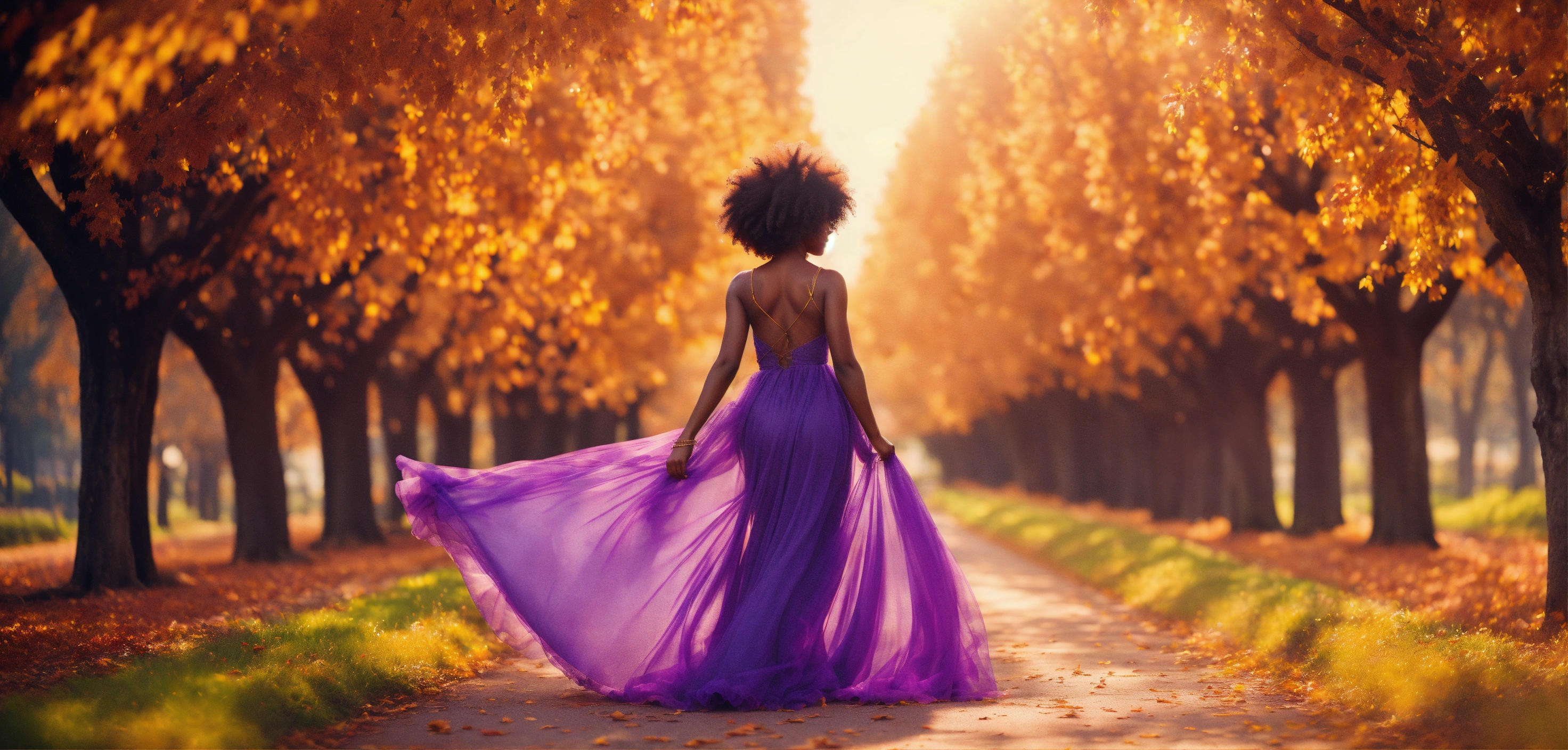 Lexica - Aerial shot, Beautiful Melanated woman, athletic back, angular ...