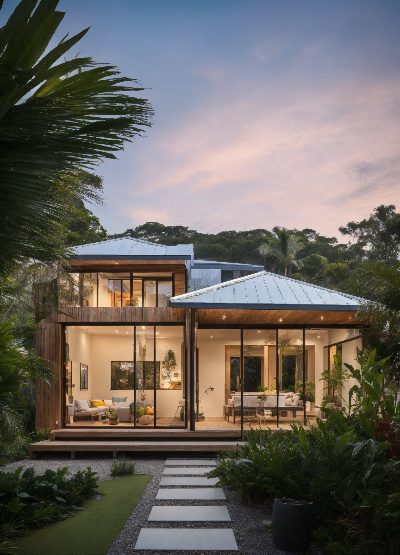 Lexica - A coastal cottage inspired by minimalist design in the middle ...