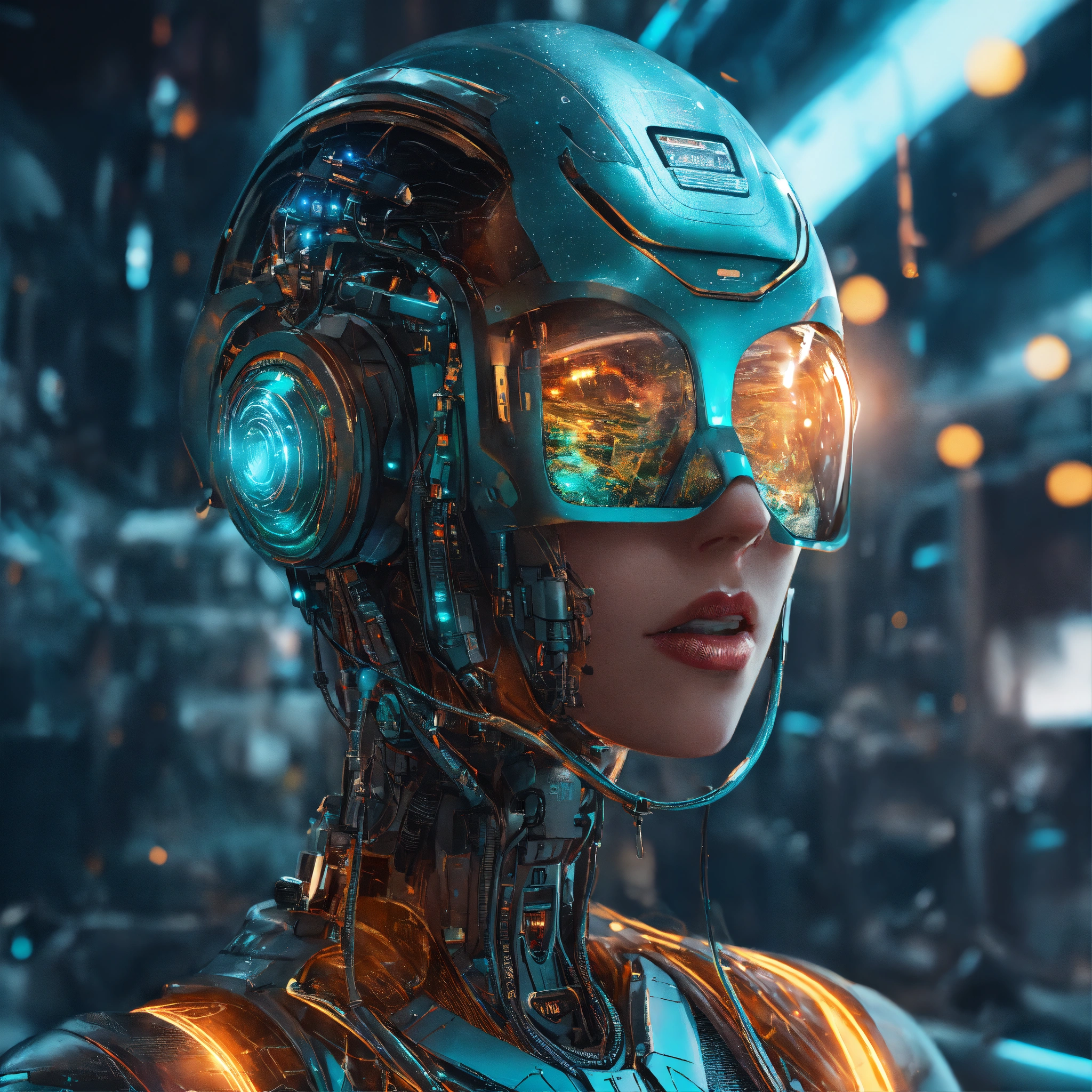 Lexica - Ultra realistic high definition 8k futuristic technology ai ...