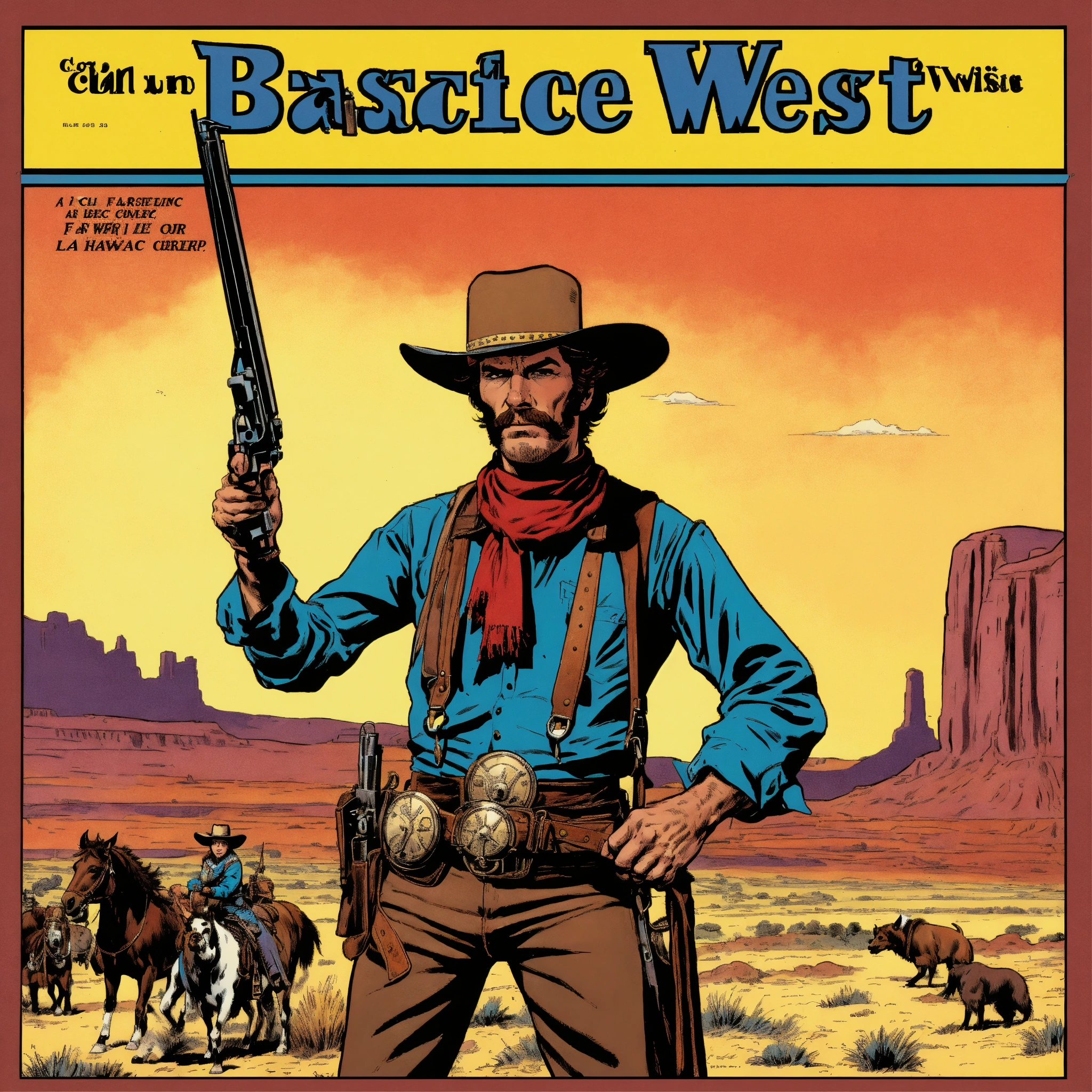 Lexica - A classic far west comic