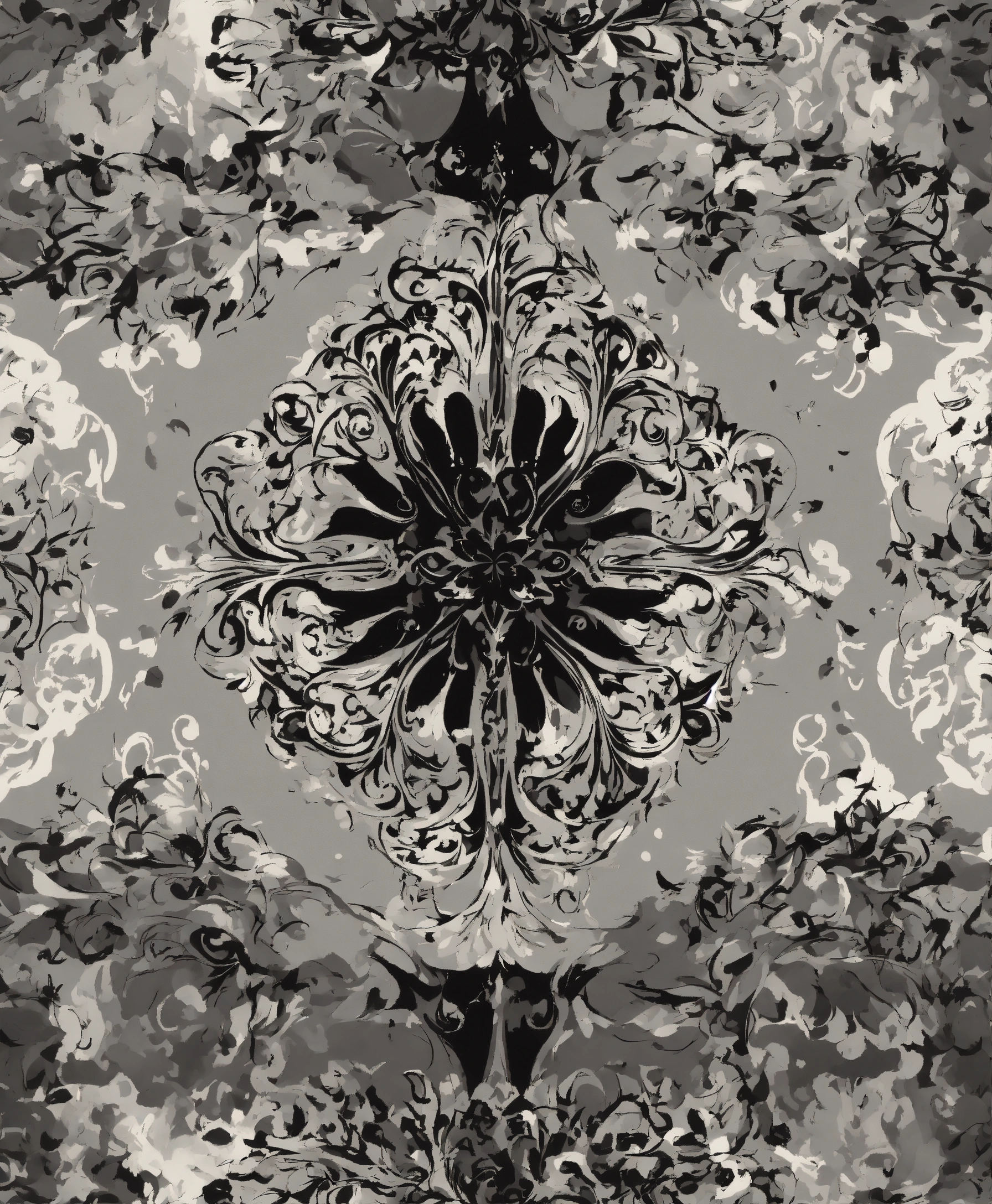 Lexica - Gothic magic fantasy patterns, simple stile, texture painting ...