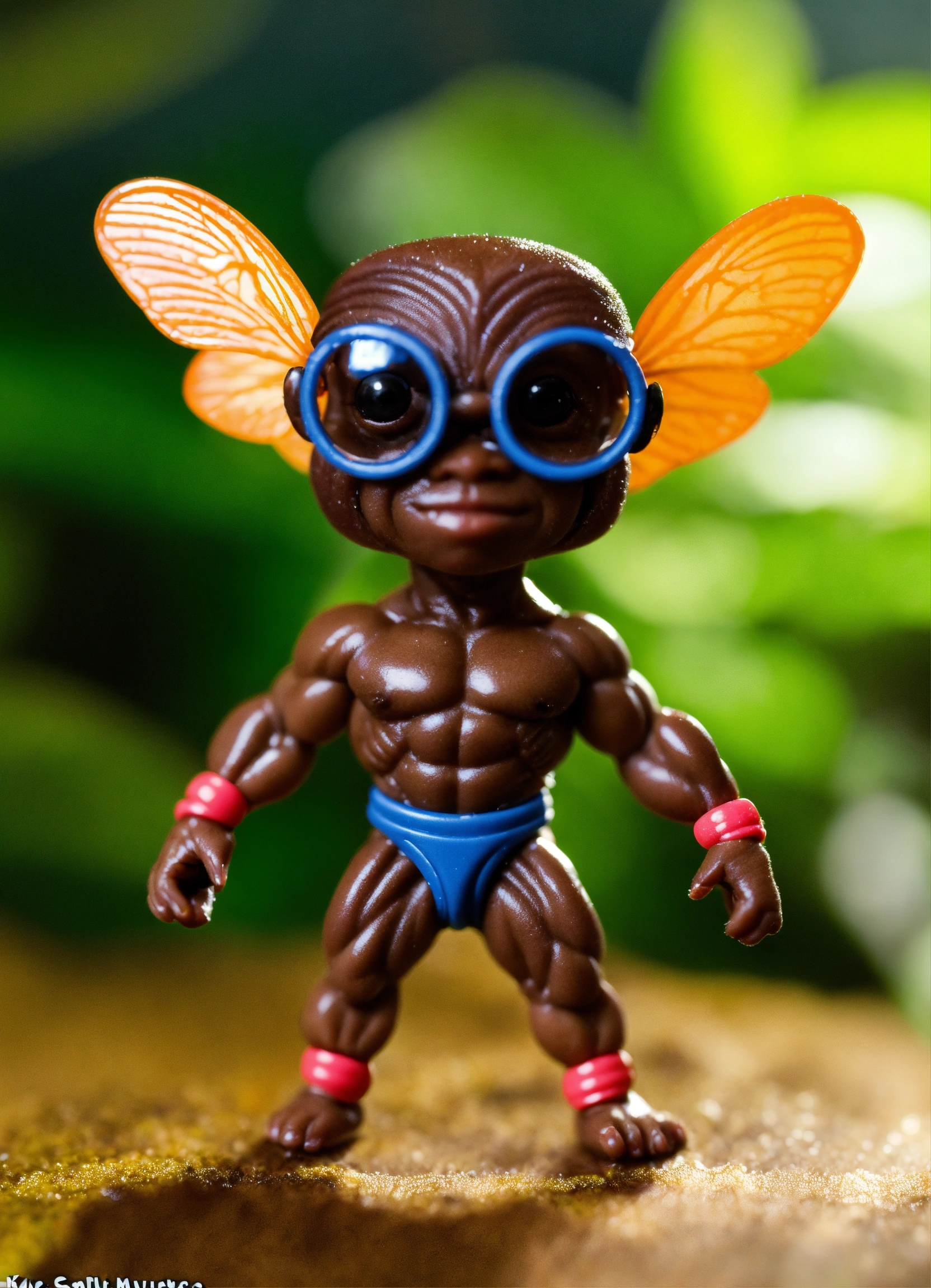 Lexica - 1 inch Bug size Shrunk tiny shrinking micro Rapper fairy toy ...