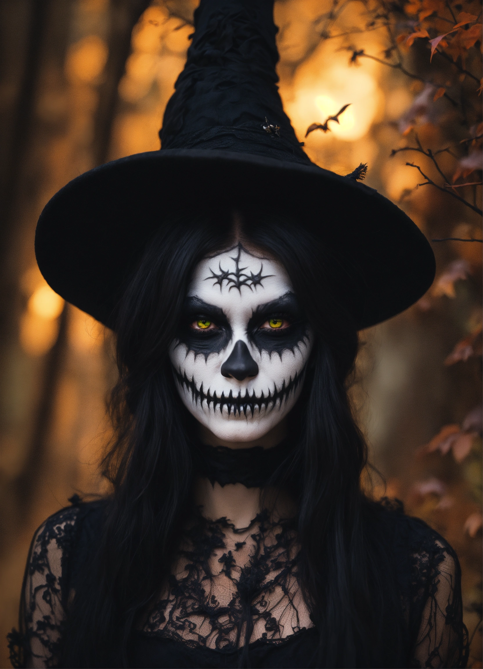 Lexica - Create me the most scary halloween goth spooky goblin