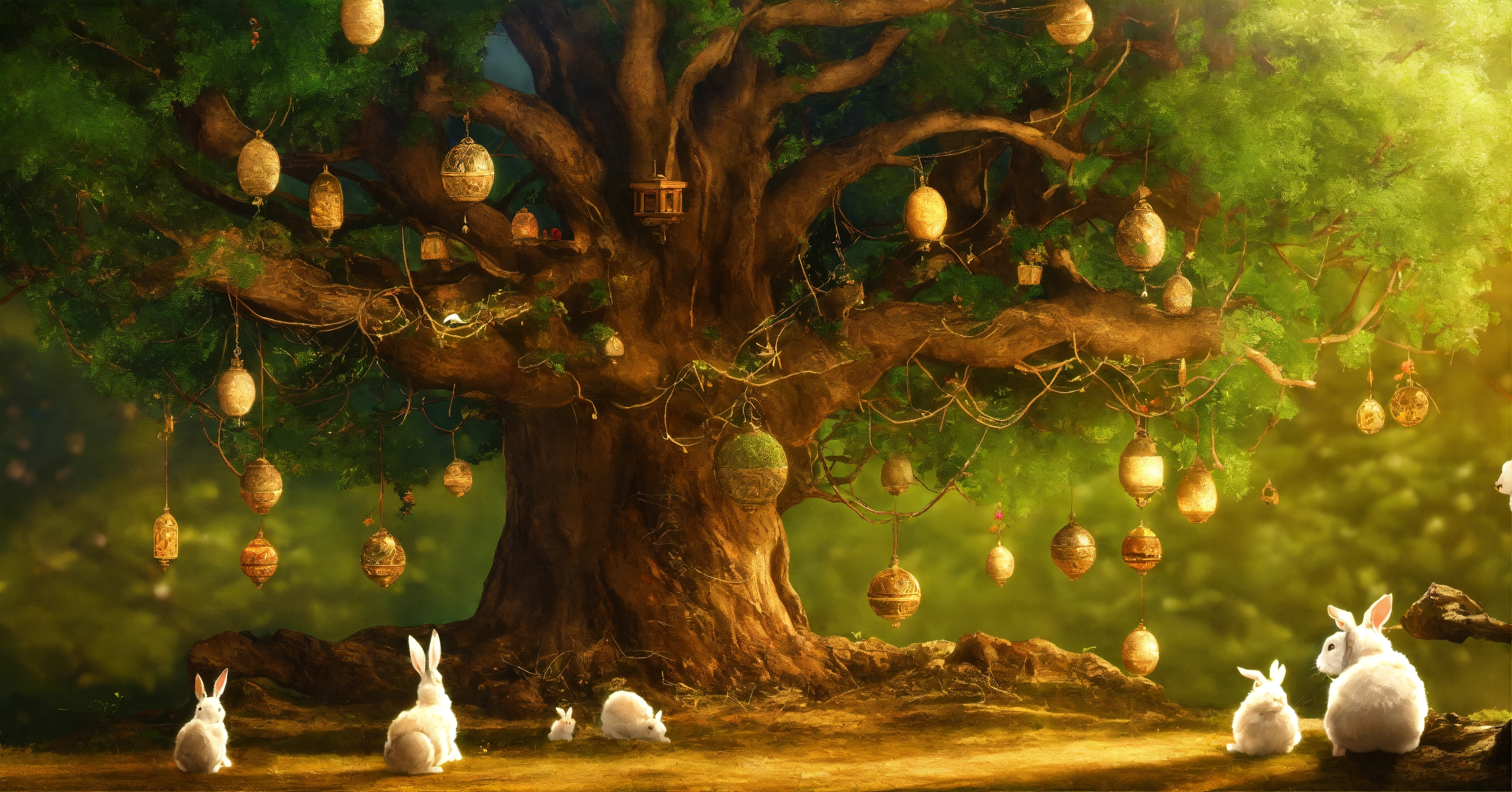 Lexica - Ancestral tree of rabbits, many rabbits in the genus, tree of ...