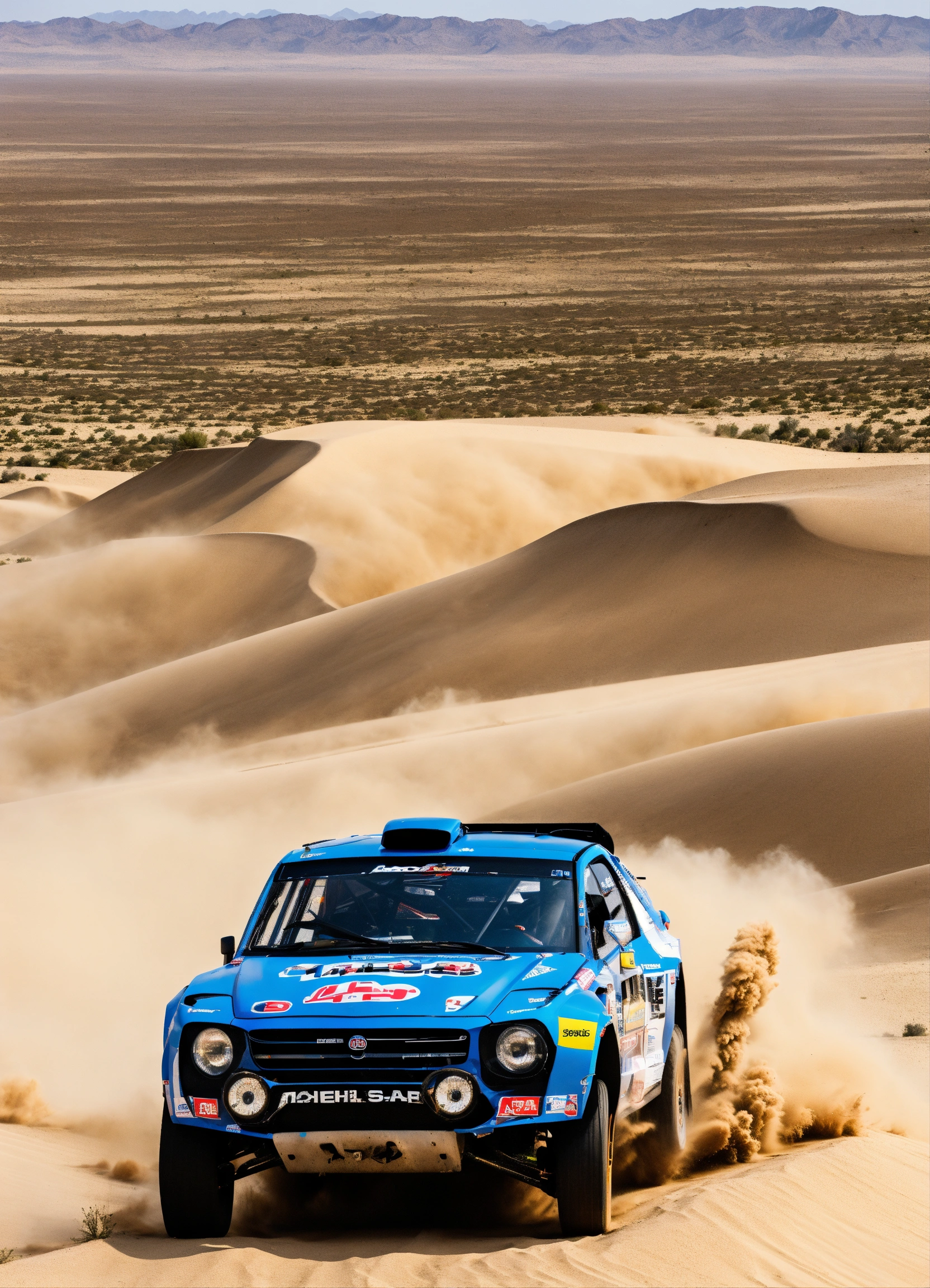 Lexica - Worlds fastest rally car in desert