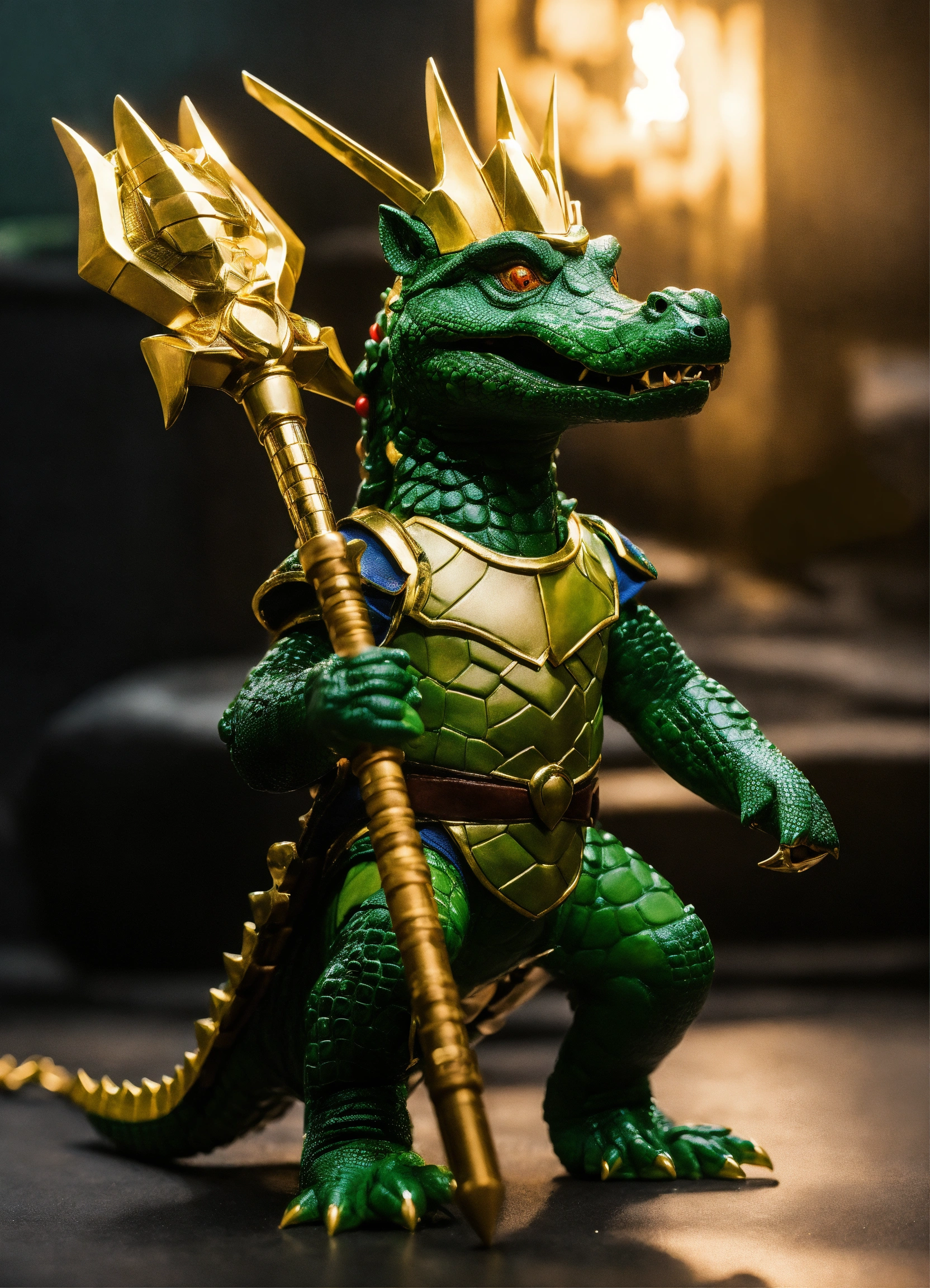Lexica - Marvel full sized alligator loki with loki crown on head and ...