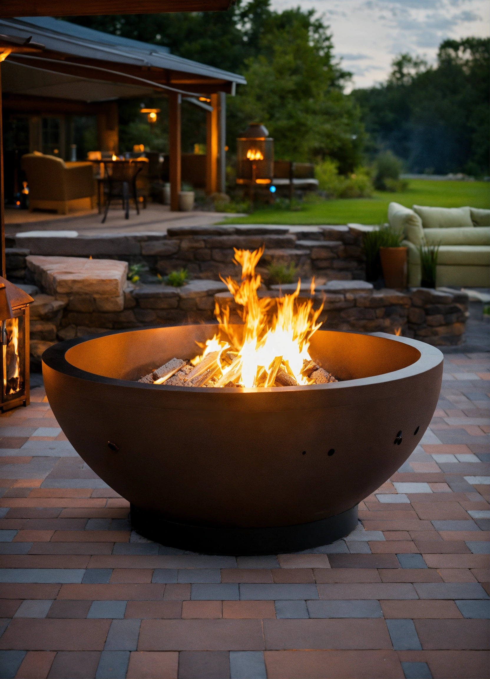 Lexica - Inclosed fire pit