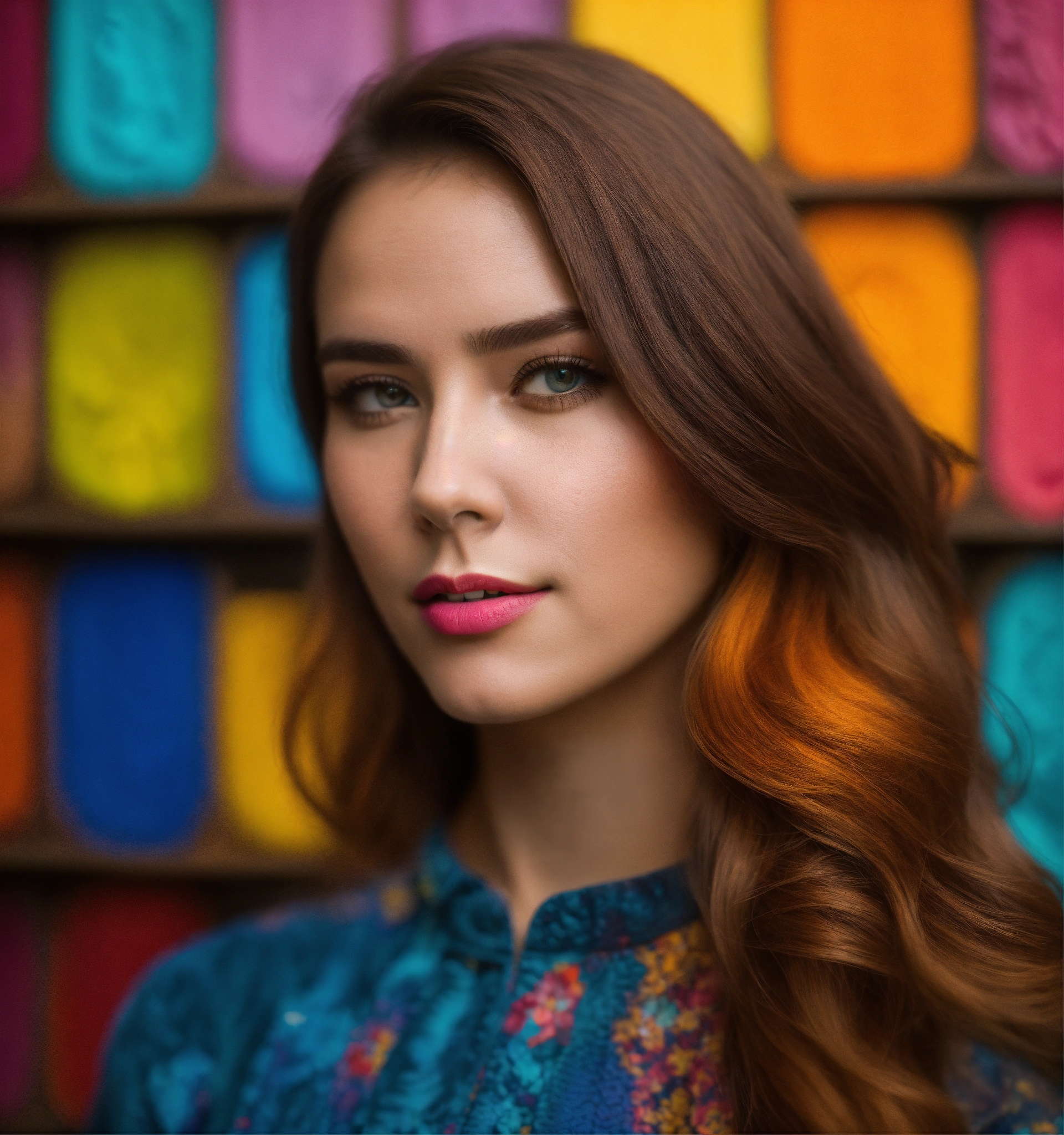 Lexica - Imagine des fonds colorés pour un arrière-plan de photo de profil