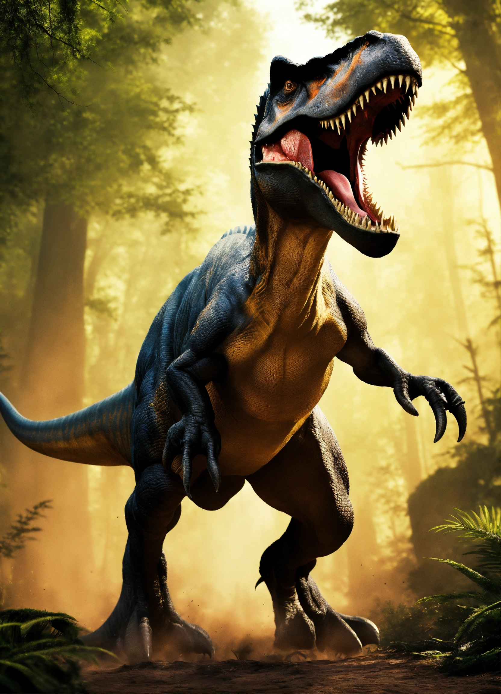 Lexica - Rexy is a captivating cartoon representation of a ...