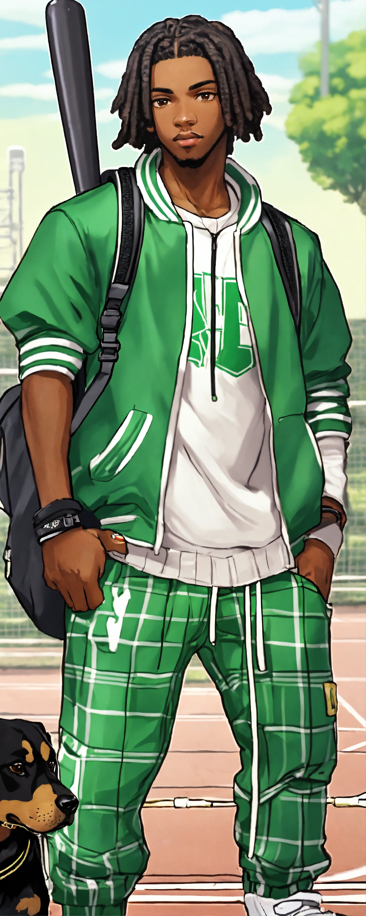 Lexica - Dark mahogany complexion african american 28 year old male ...