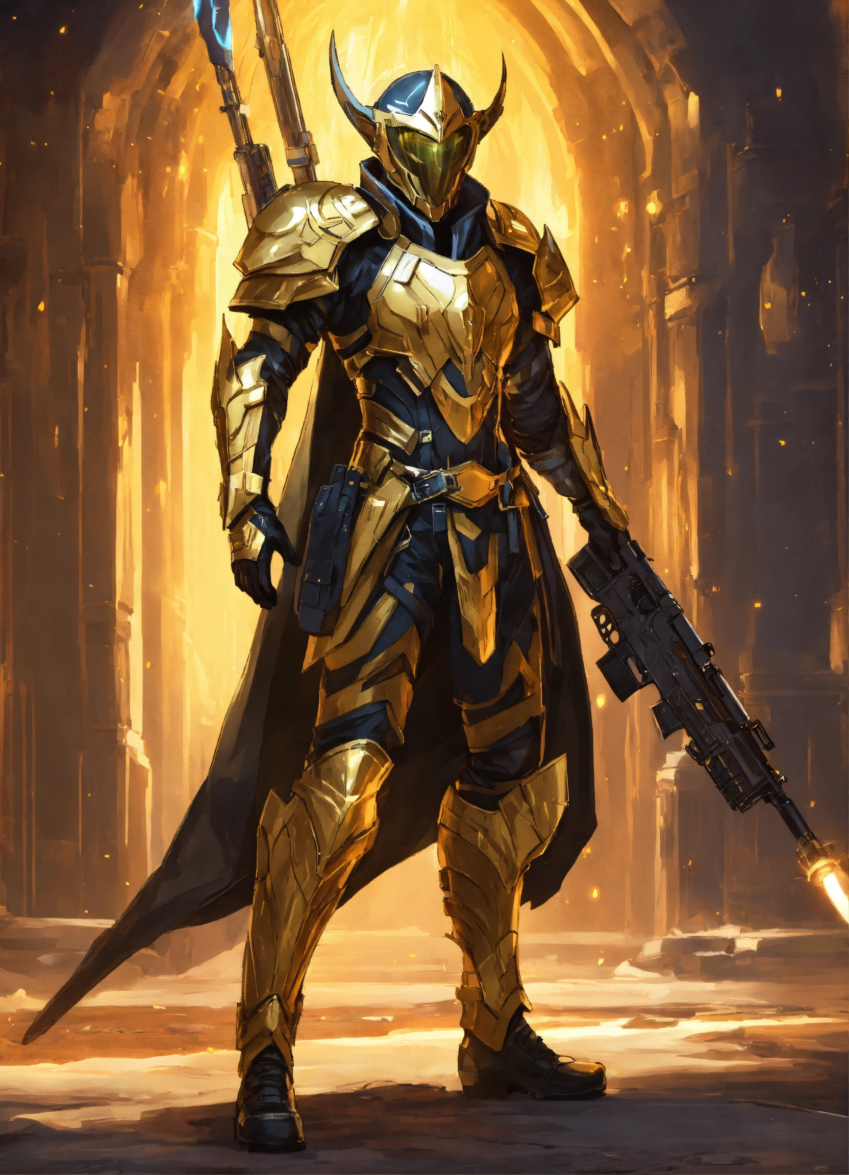 Lexica - Full body cartoon art of a high elf sci fi soldier wearing ...