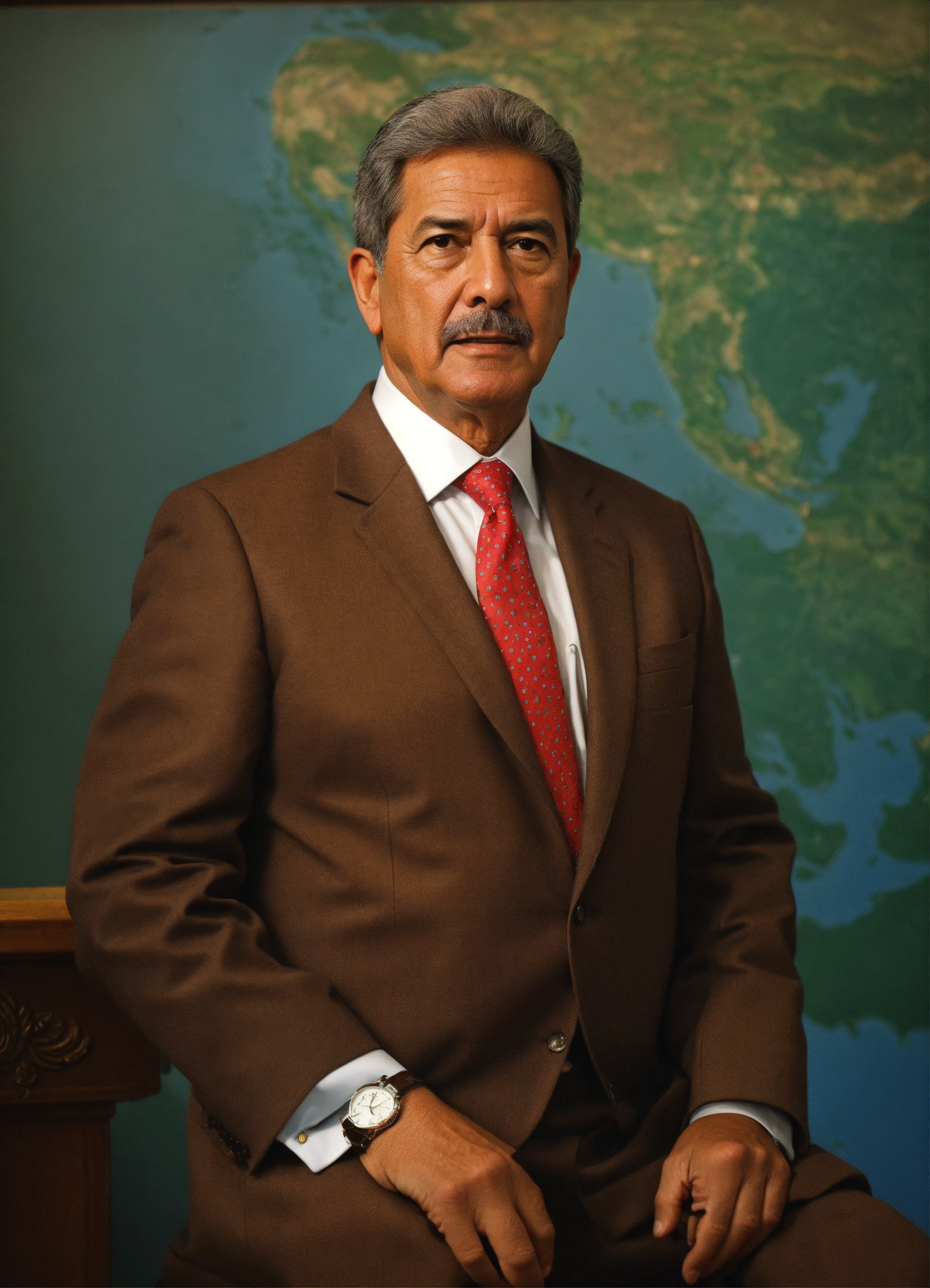 Lexica - Presidente trabajando contrucion