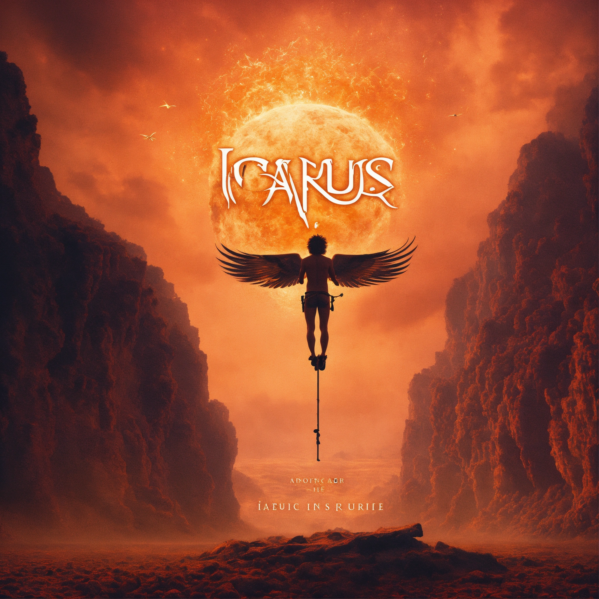 Lexica - Icarus, album cover art music