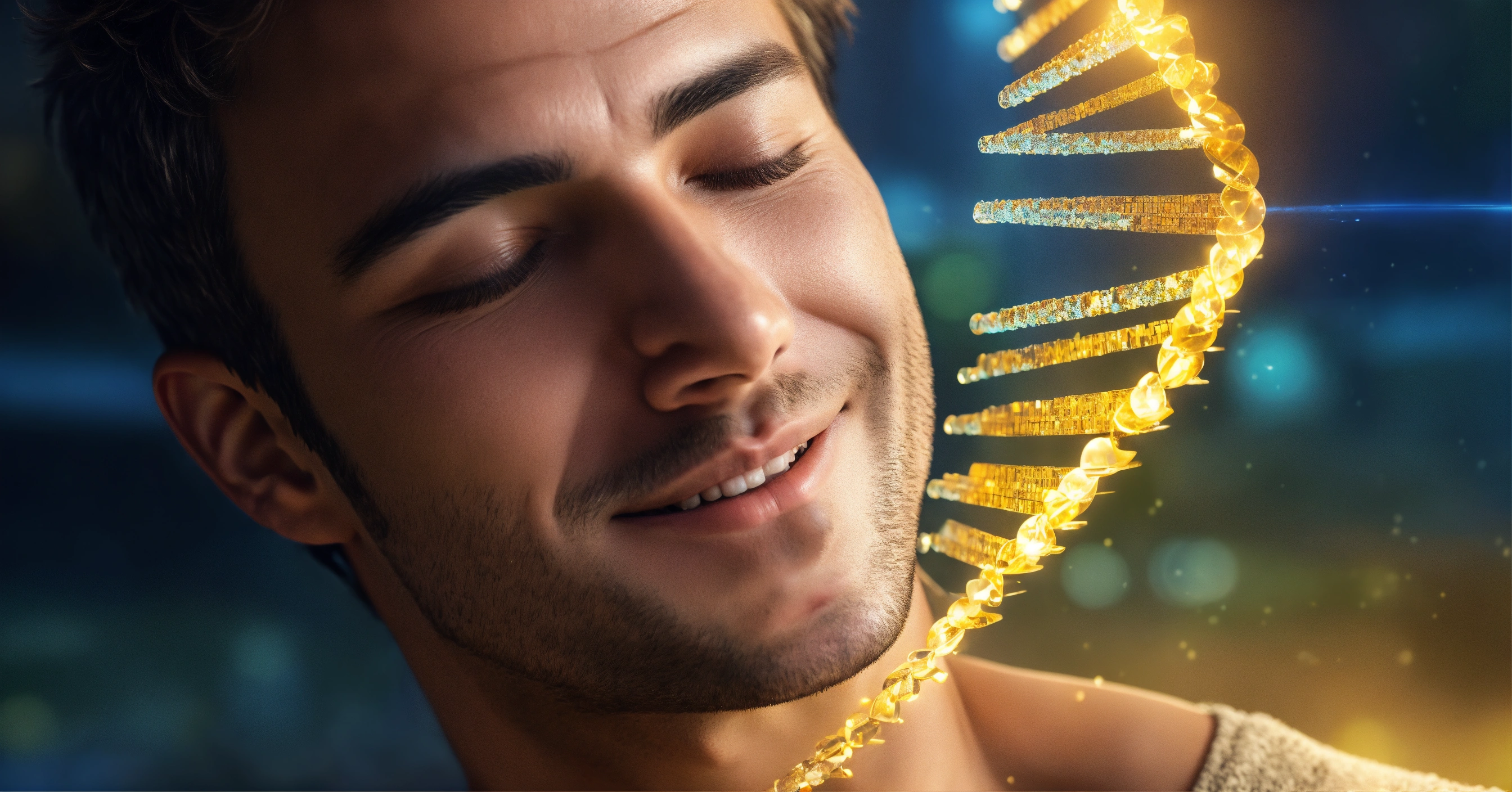 Lexica - Frequency healing, DNA strand fusing together after being ...