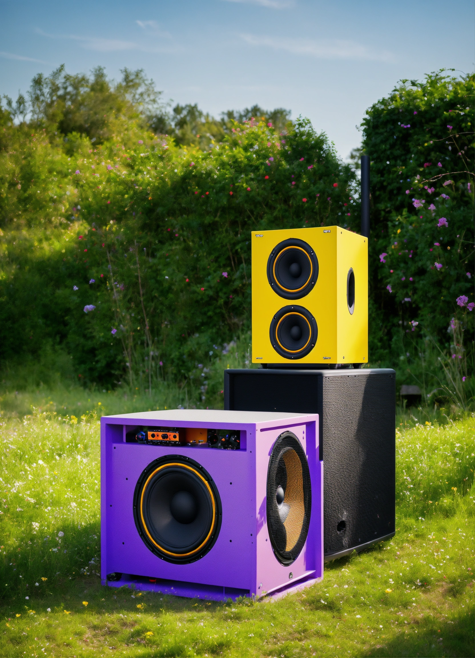 Lexica - A full Soundsystem , 2 tops 18 inch chasis, 2 paraflex ...