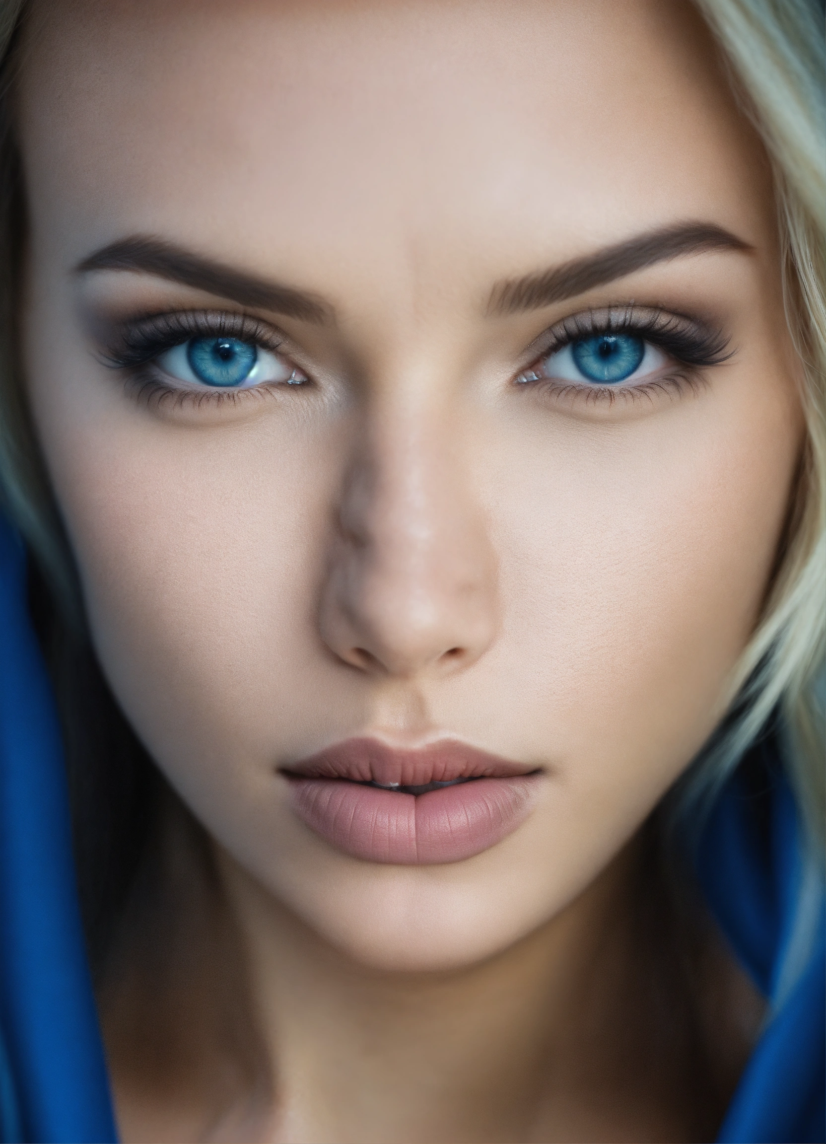 Lexica - A real photo of a 27 year woman, with perfect lips and big ...