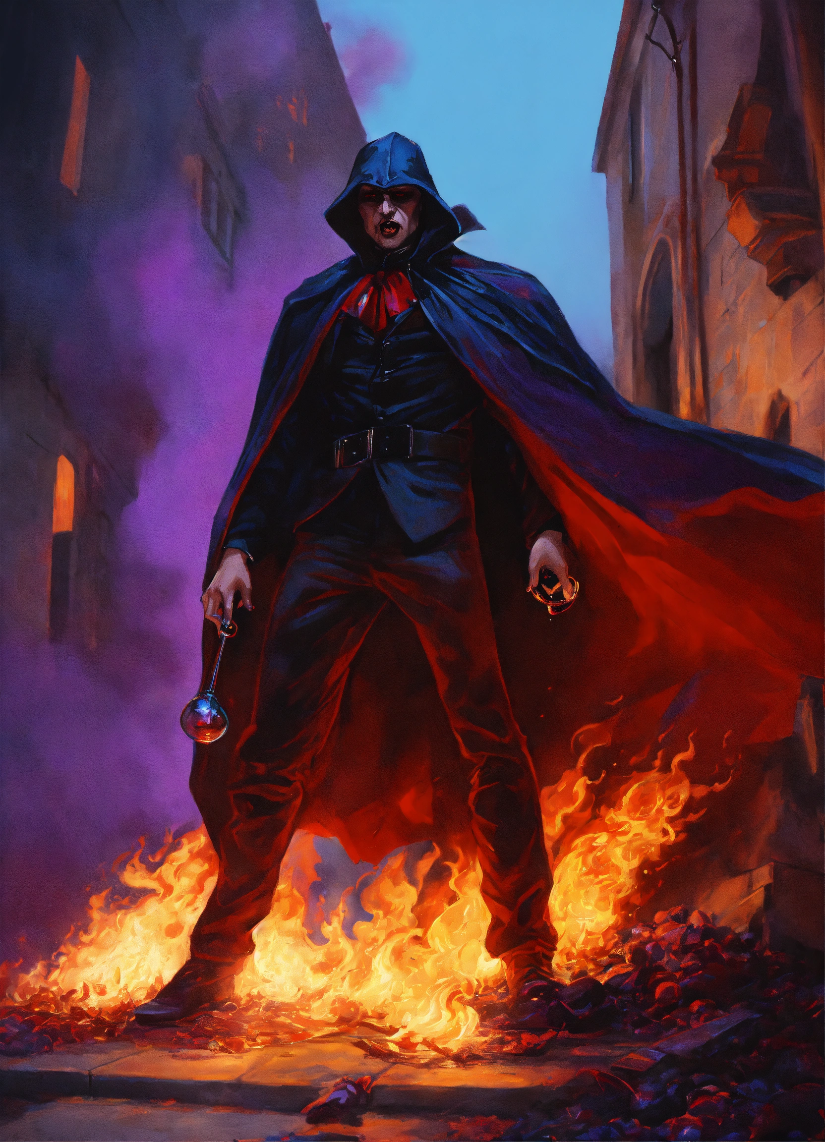 Lexica - ALL glassblowing superrealism style urban vampire STYLE ...