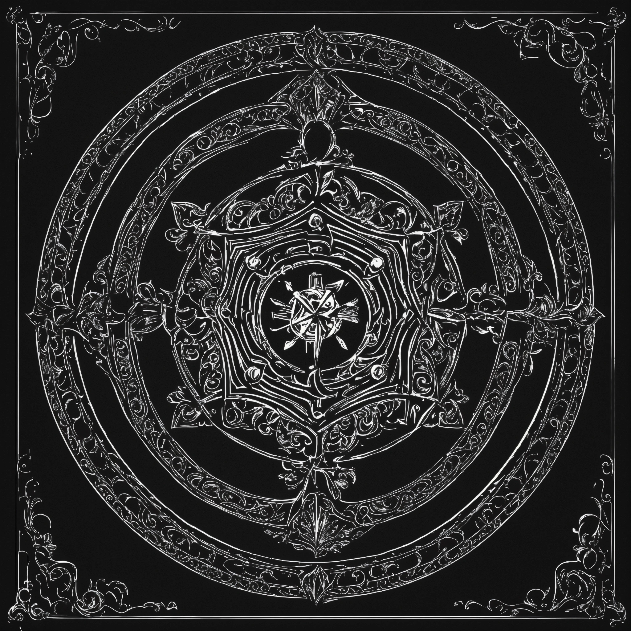 Lexica - Spell terrible withering, game icon, stylized, simple design ...